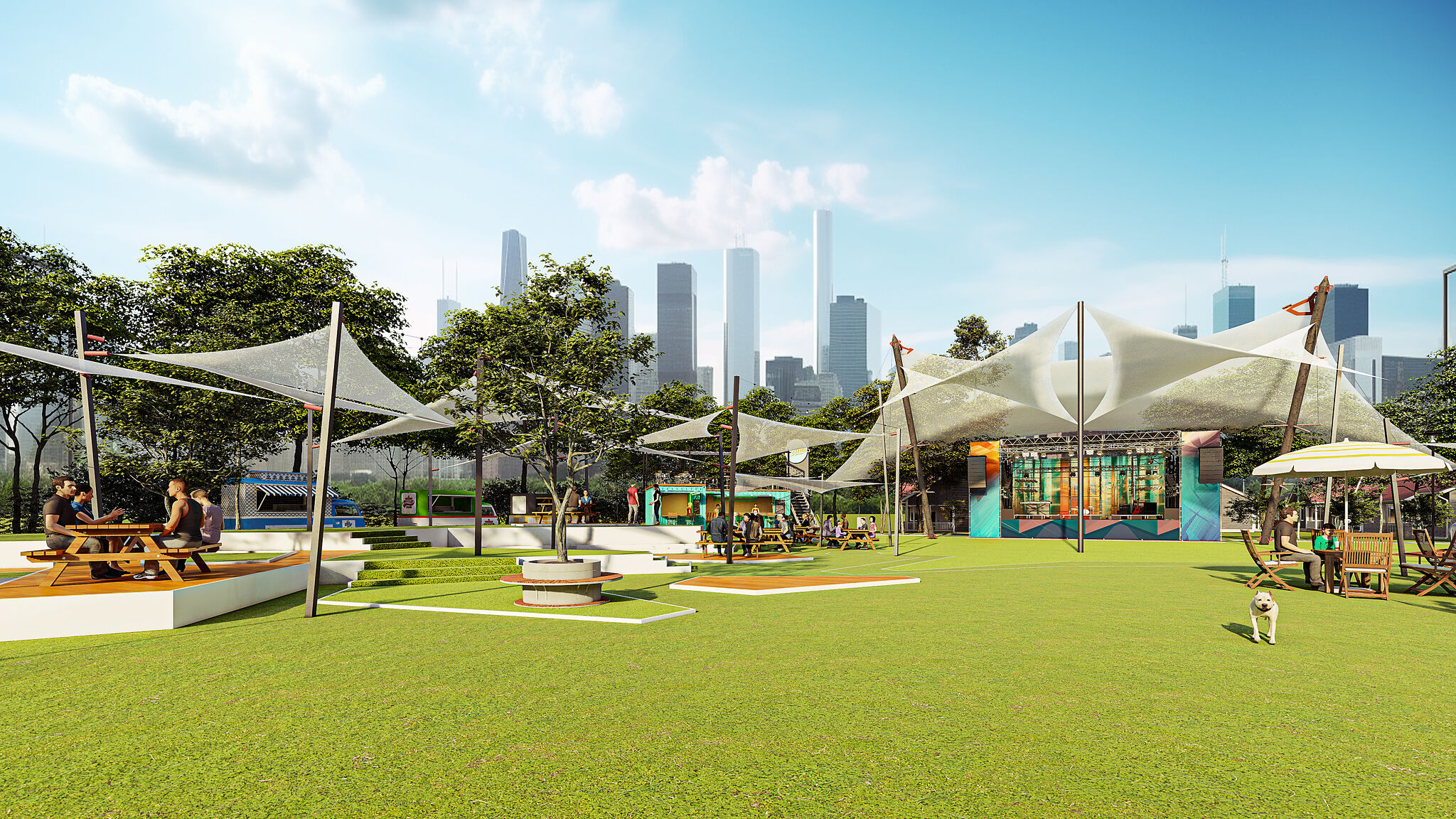 Zoomies Dog Park opens in East End's Plant in Second Ward