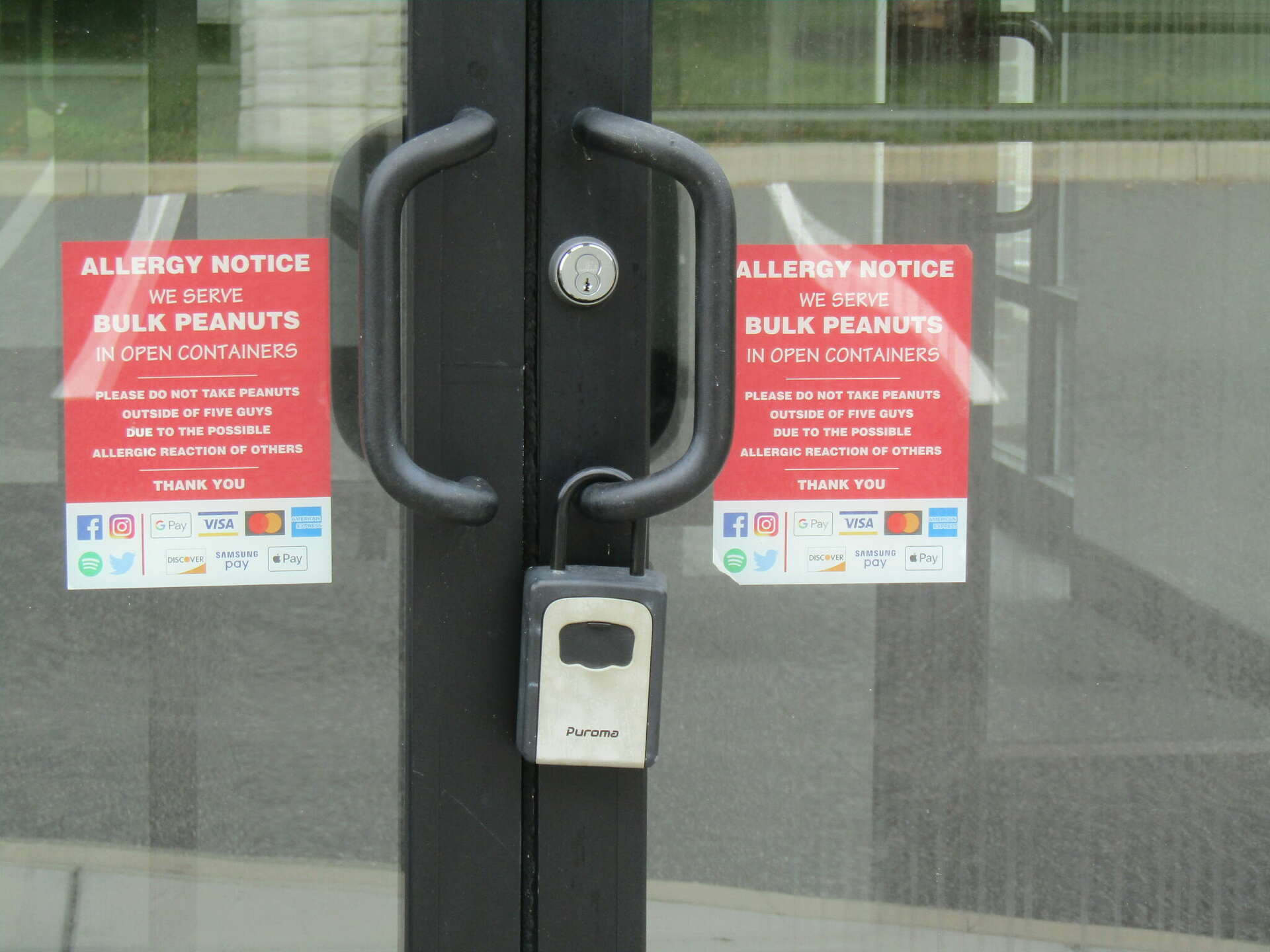 Five Guys in New Milford is closed: Signs removed, dining room empty