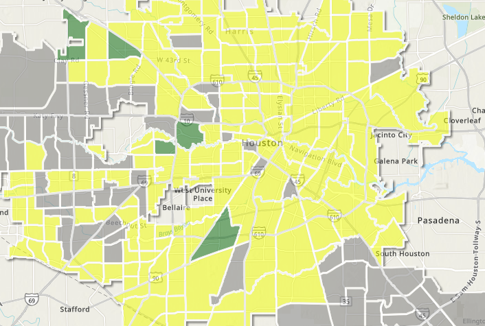 Houston launches interactive debris map to show cleanup progress