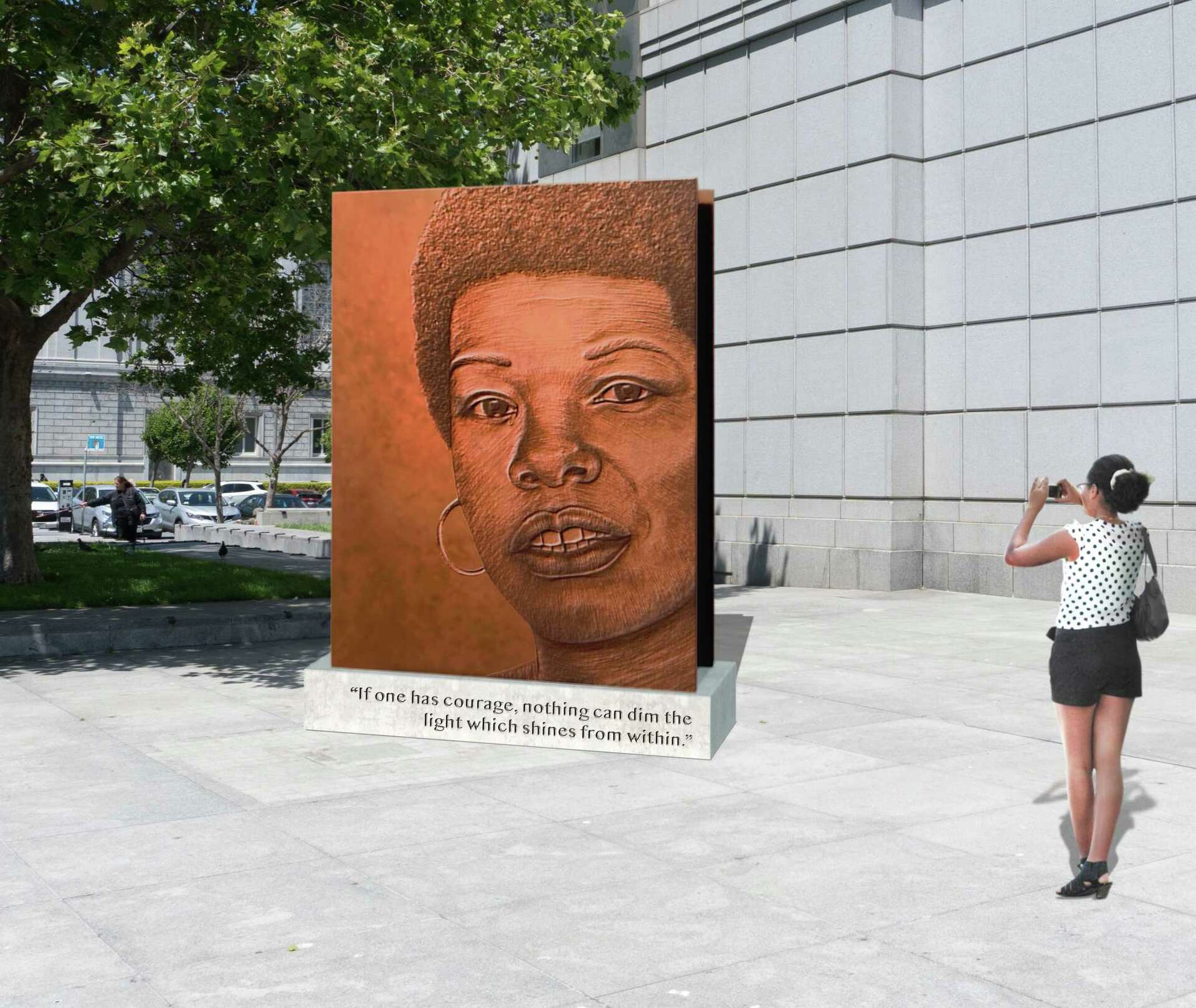S.F. monument of Maya Angelou will finally be unveiled