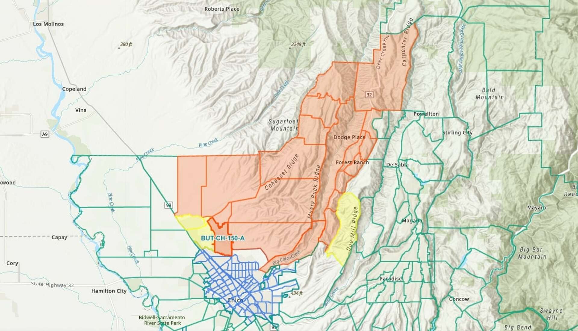Park Fire near Chico explodes to 124K acres, arson suspect arrested