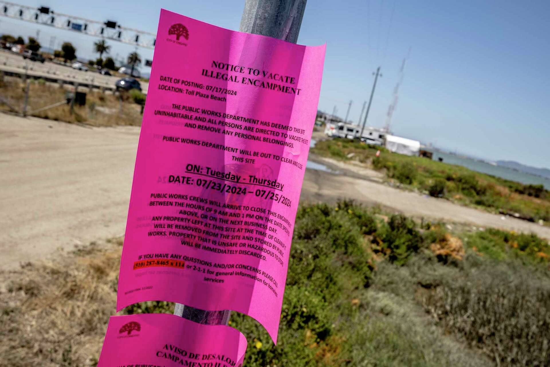 Gavin Newsom pushes California cities to clear homeless encampments