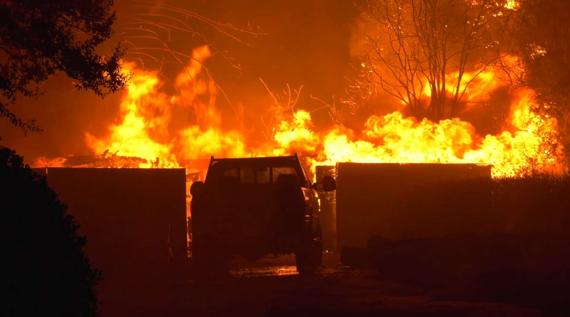 Park Fire: Video shows home exploding as blaze moves near Chico