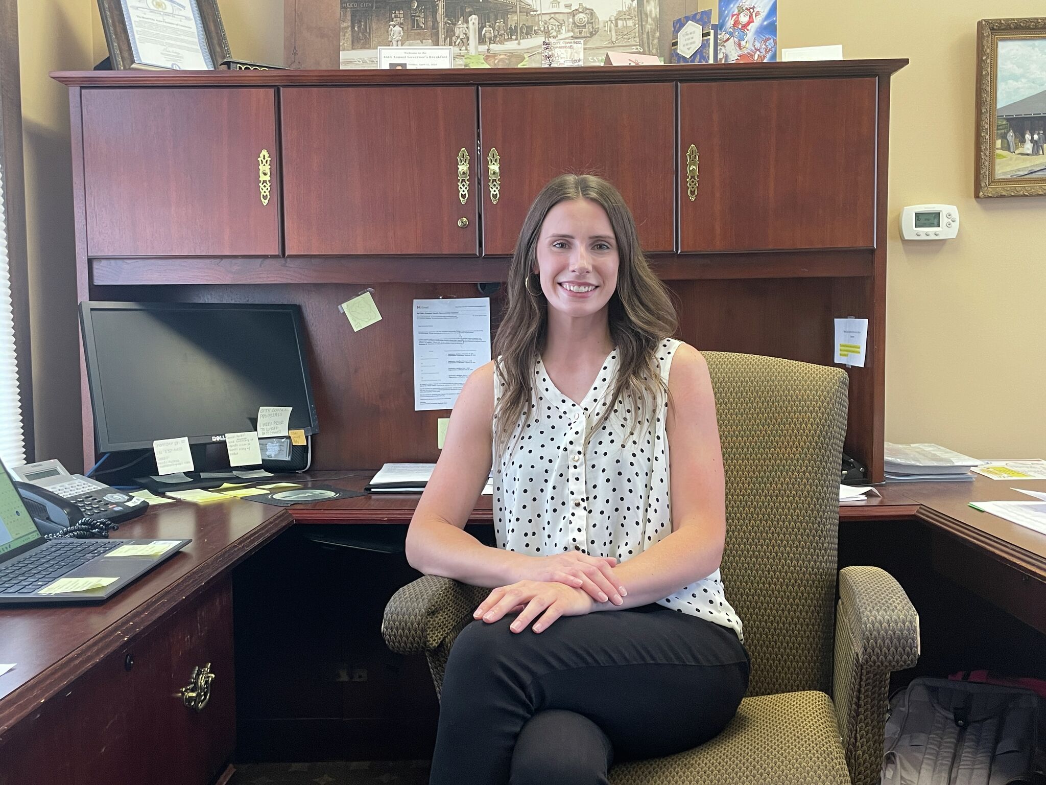 Reed City Chamber of Commerce Coordinator Alanna McBee finds new home