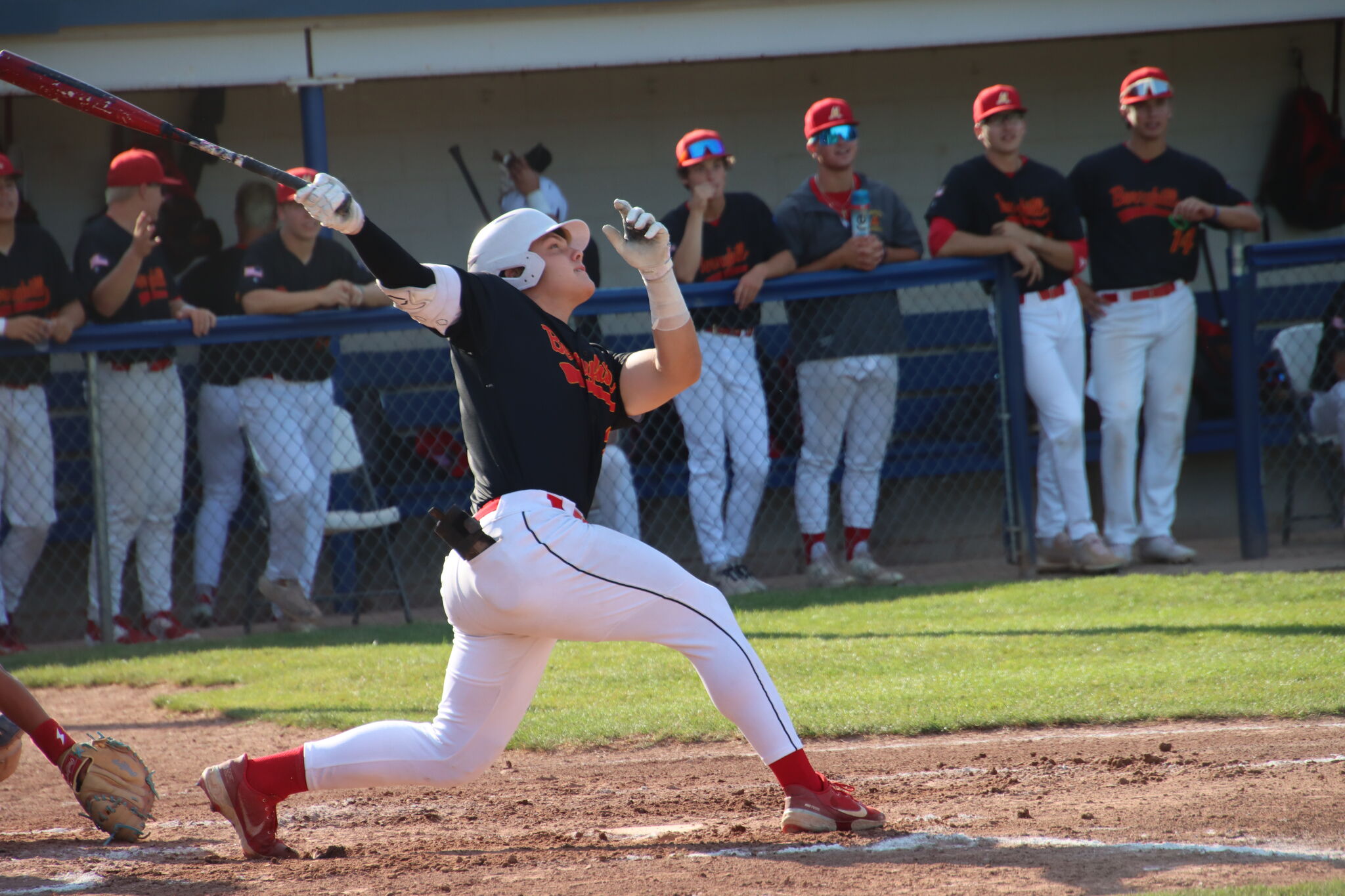 Berryhill's Ball goes yard in triumphant return