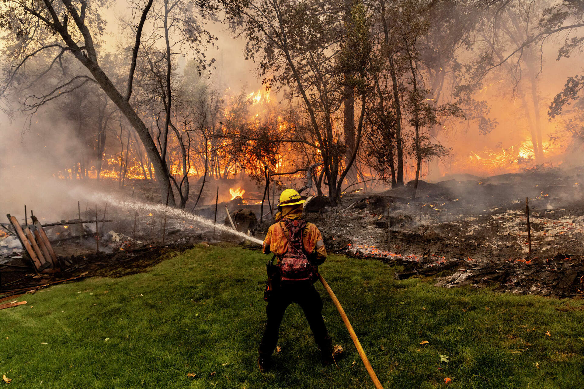 Park Fire near Chico explodes to 124K acres, arson suspect arrested