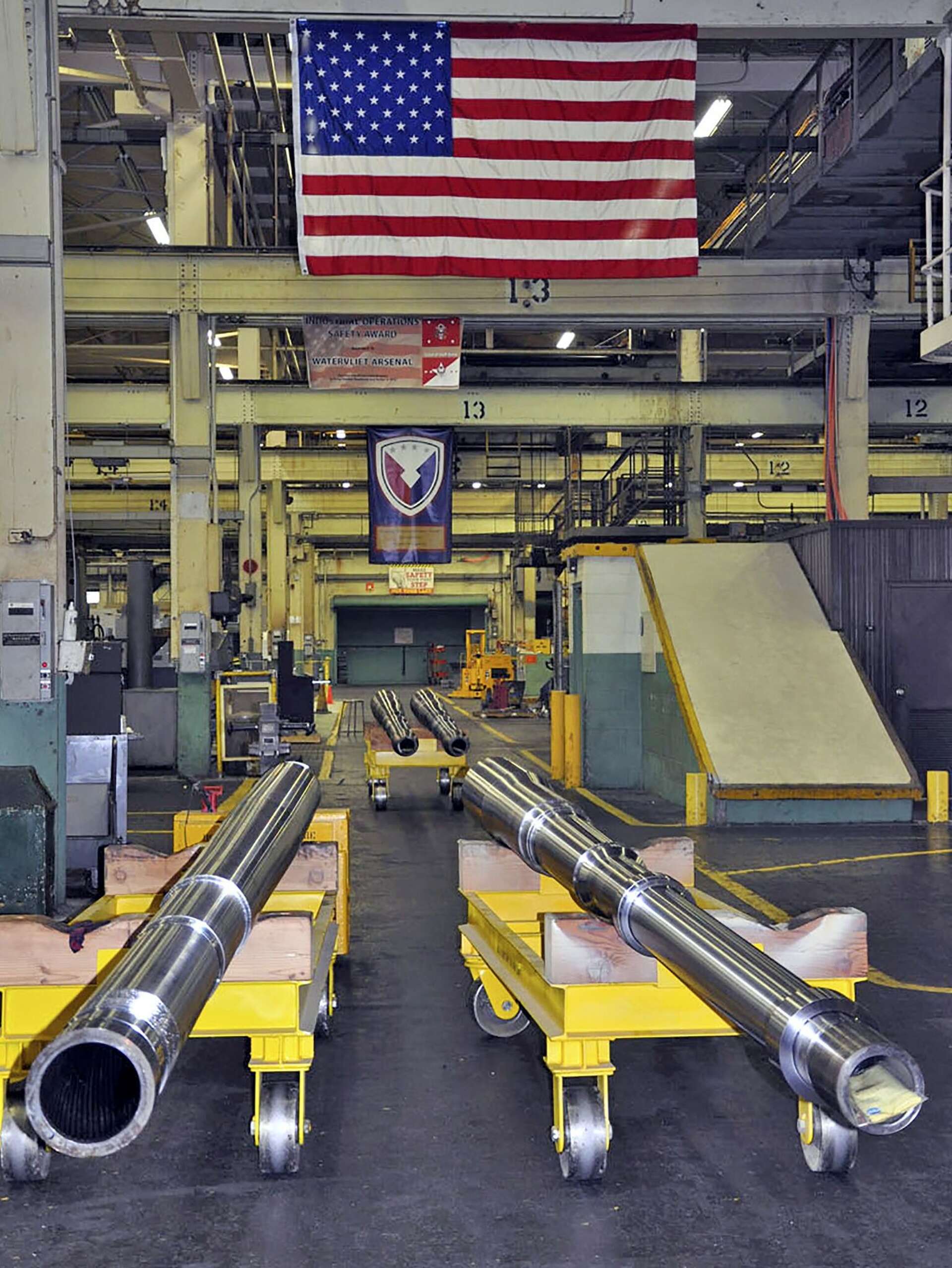 Colonel takes command of the historic cannon factory