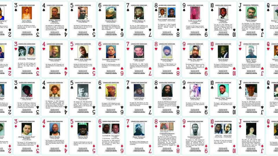 CT's cold case playing cards distributed in prisons help solve crimes