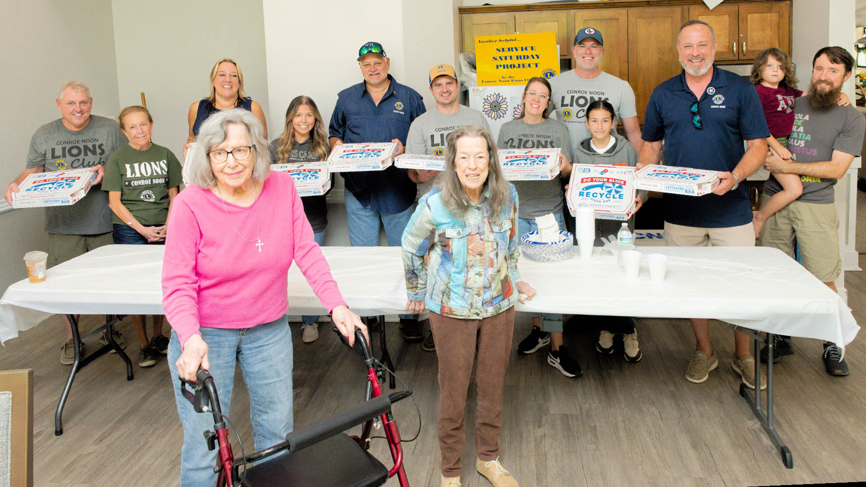 Club members bring food, fun and fellowship to Heritage Oaks