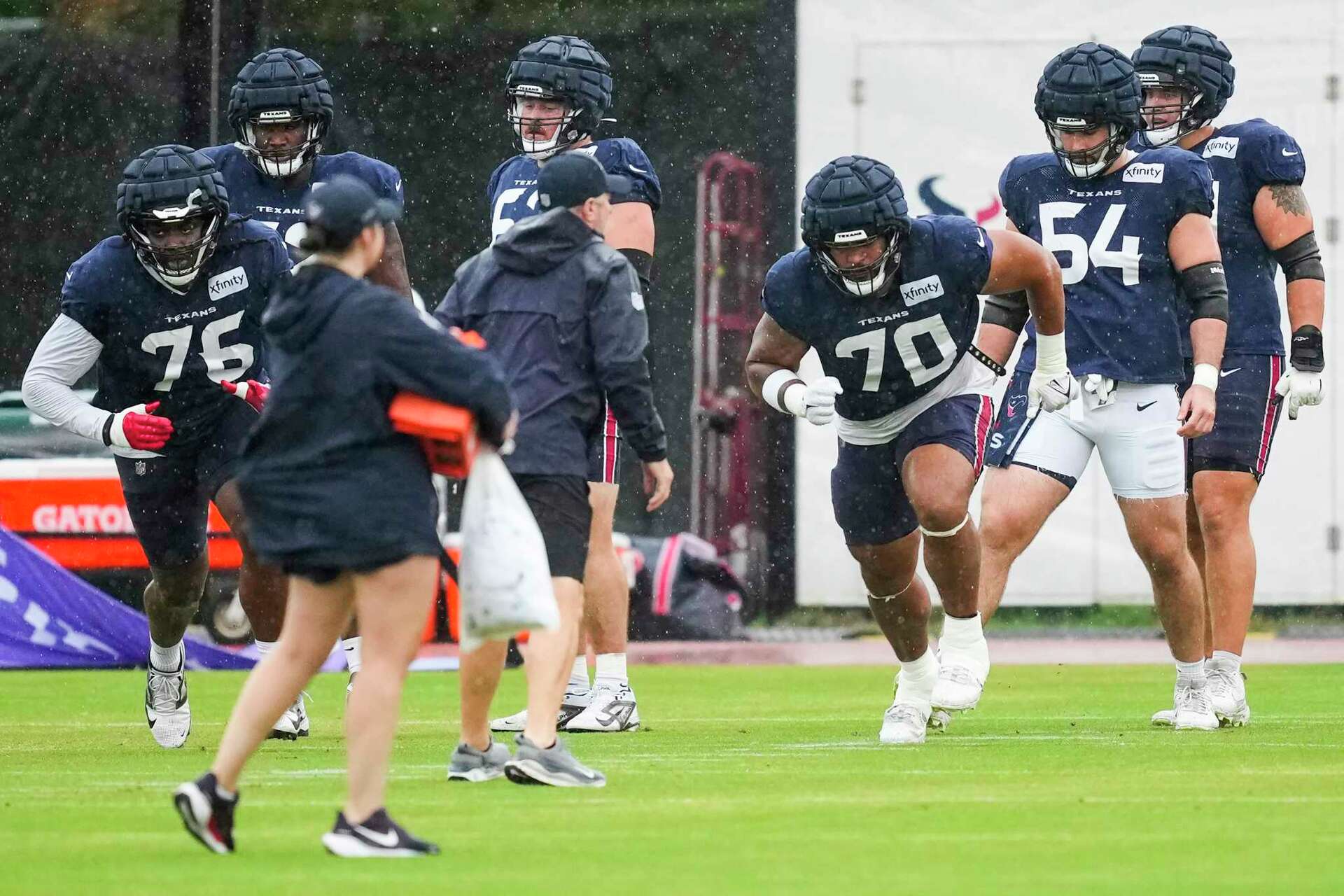 Houston Texans training camp: Tight end Brevin Jordan impressing