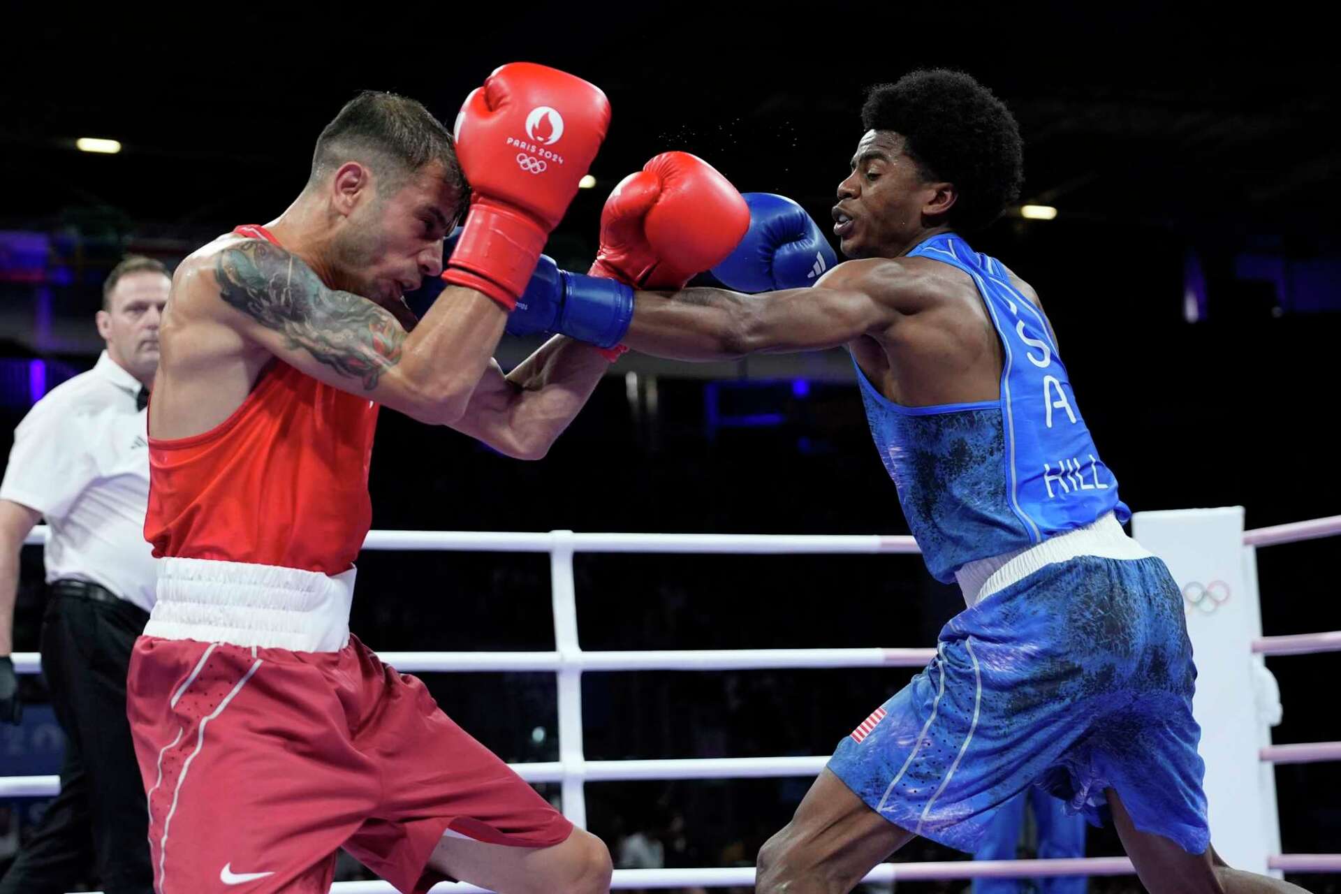 Olympic boxing: Spring's Roscoe Hill advances