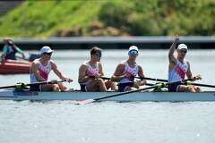 Connecticut rower Liam Corrigan helps U.S. men's four to Olympic final