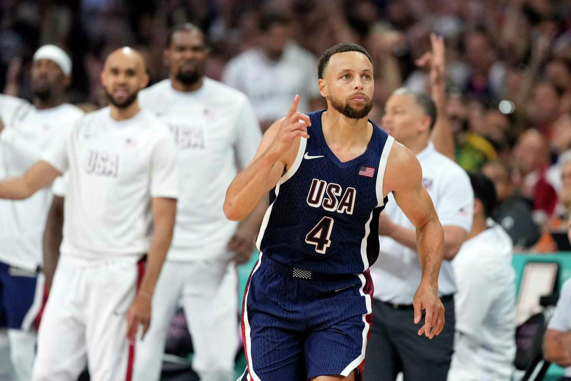 Steph Curry quiet in Olympic debut as Kevin Durant-led U.S. wins