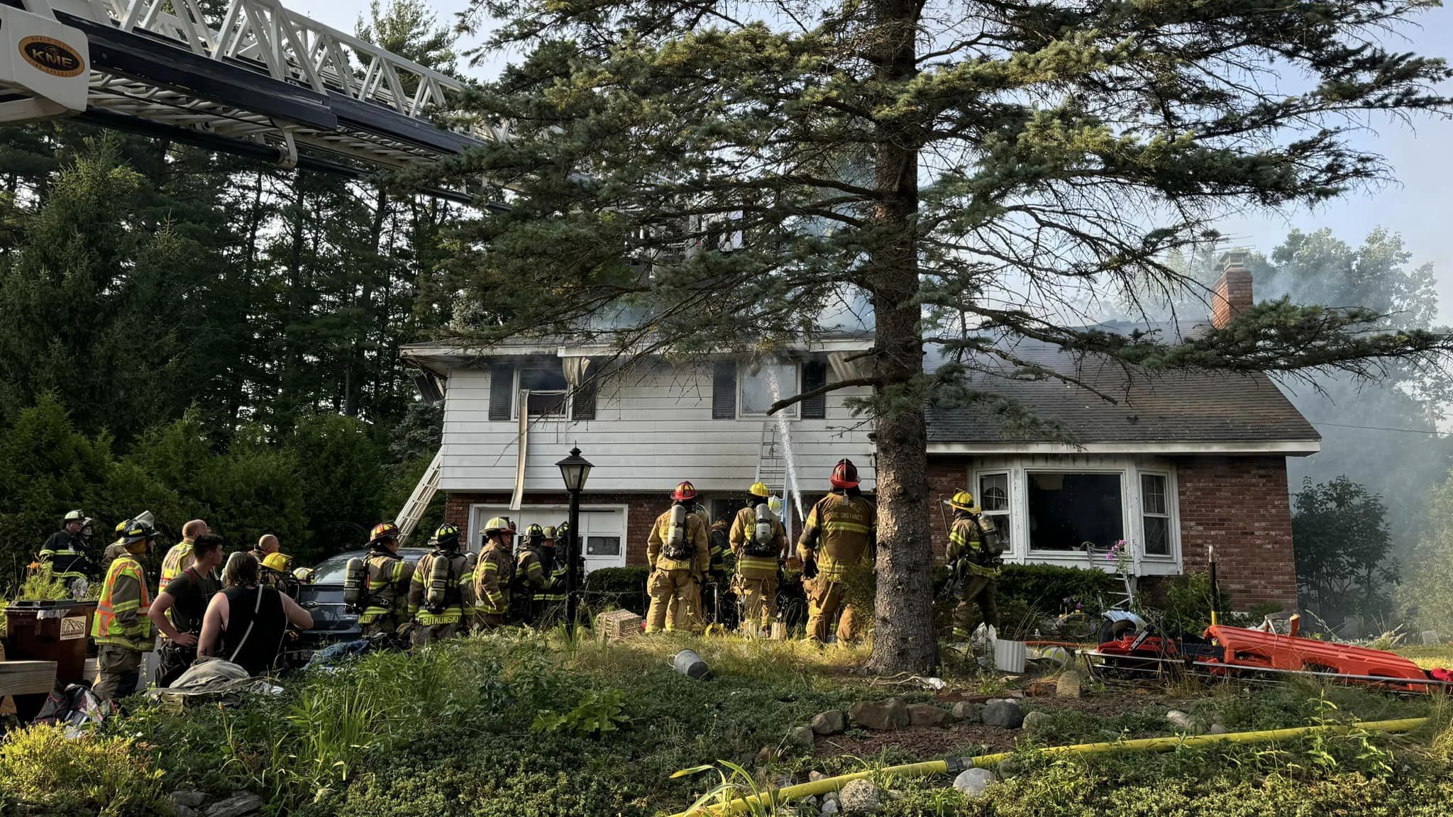 Woman found dead after Milton house fire