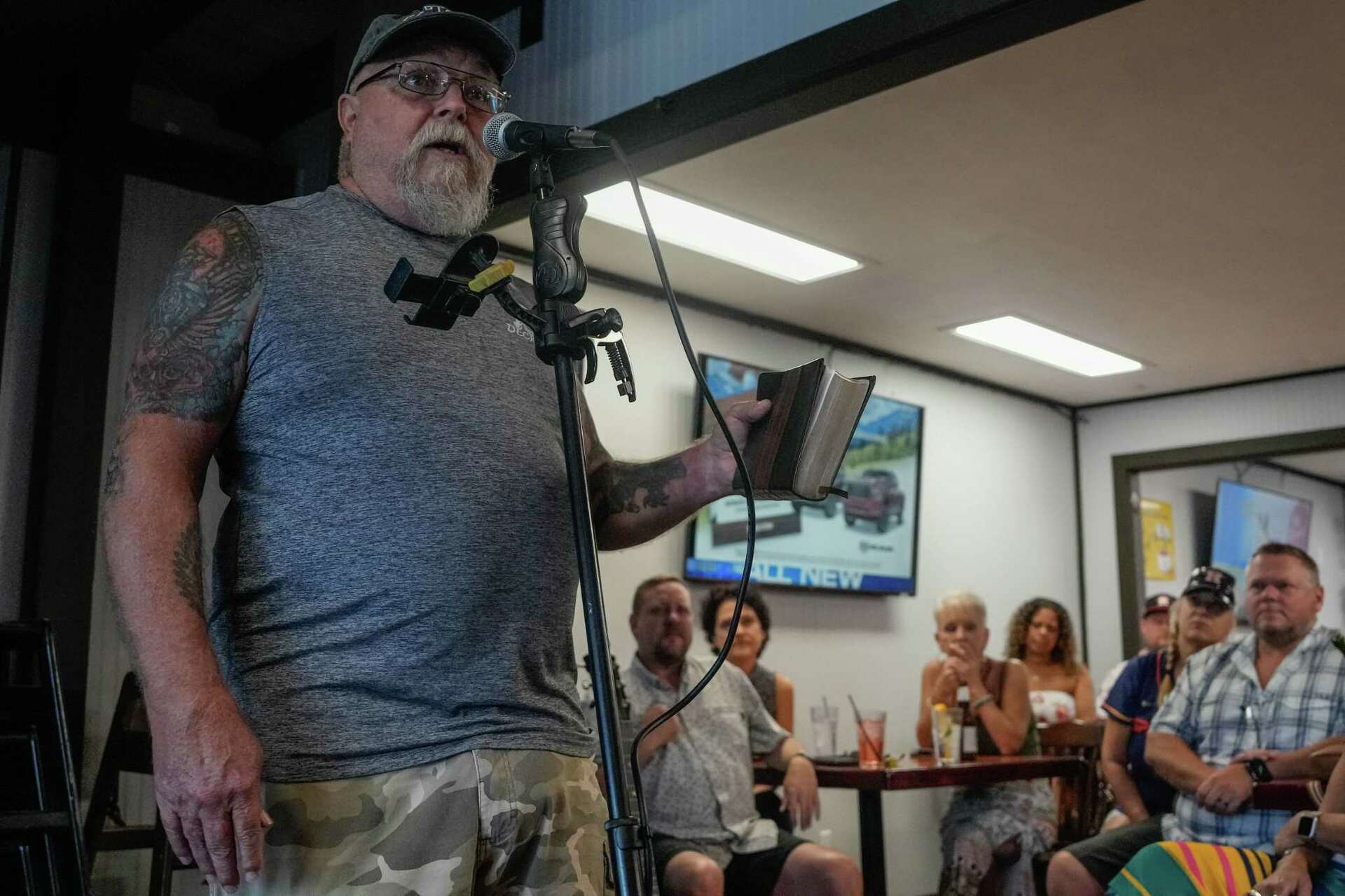 Houston-area pirate church displaced by Beryl finds new home