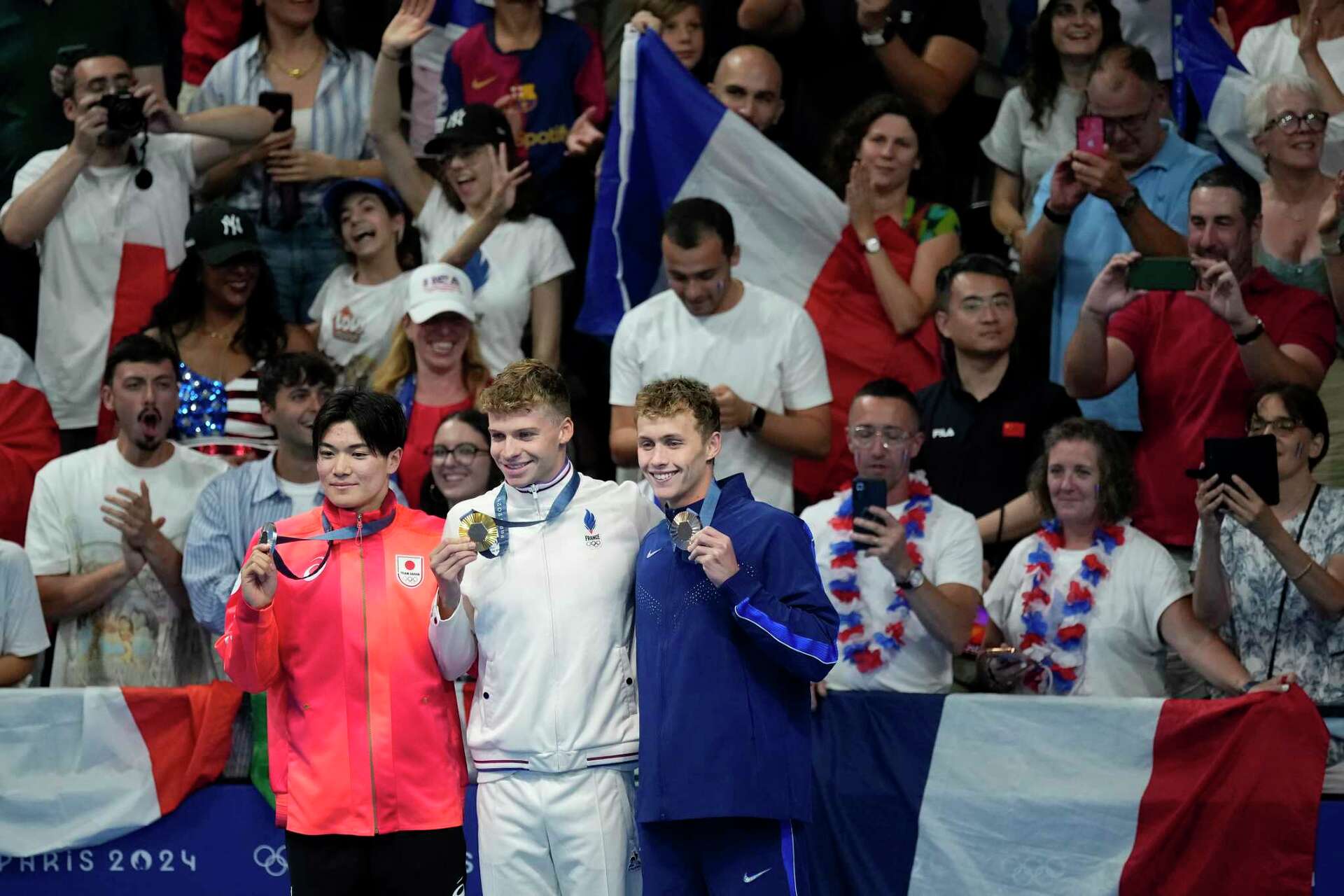 Former Longhorn Carson Foster makes splash at Paris Olympics