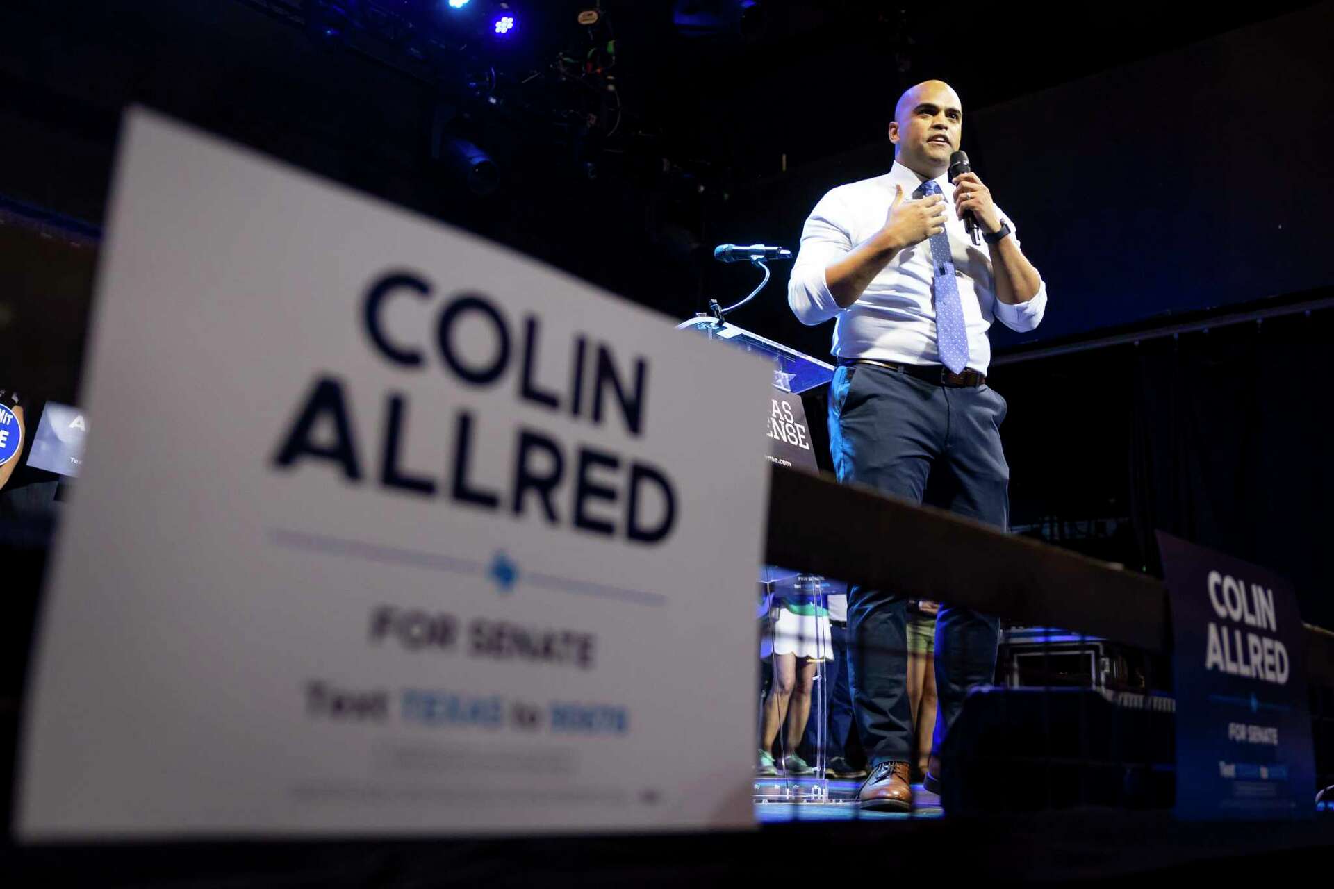 Colin Allred launches get-out-the-vote effort at Houston rally Sunday