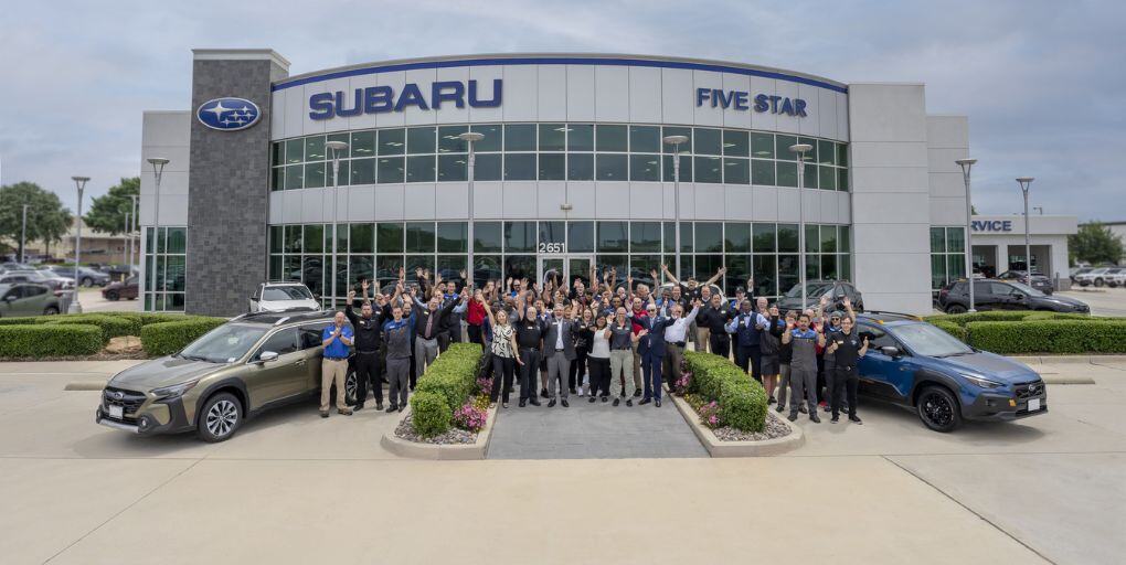 Sam Pack's Five Star Subaru Is Subaru Retailer Of The Year