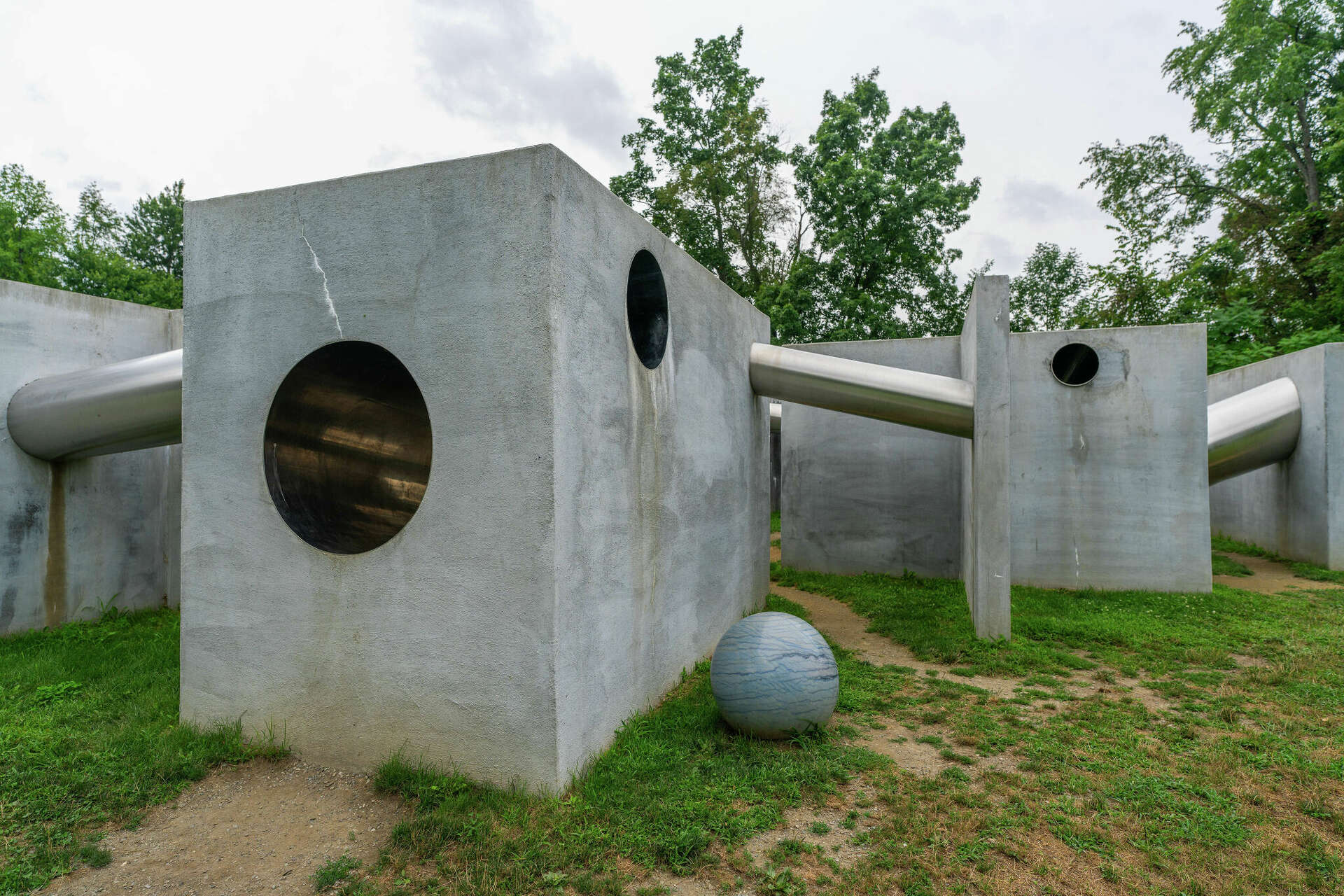 Chesterwood, Art Omi a comparison in outdoor sculpture