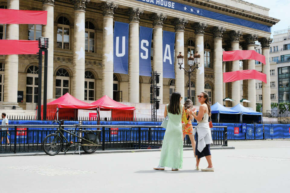 The Olympics' most American thing is Team USA's house for rich people
