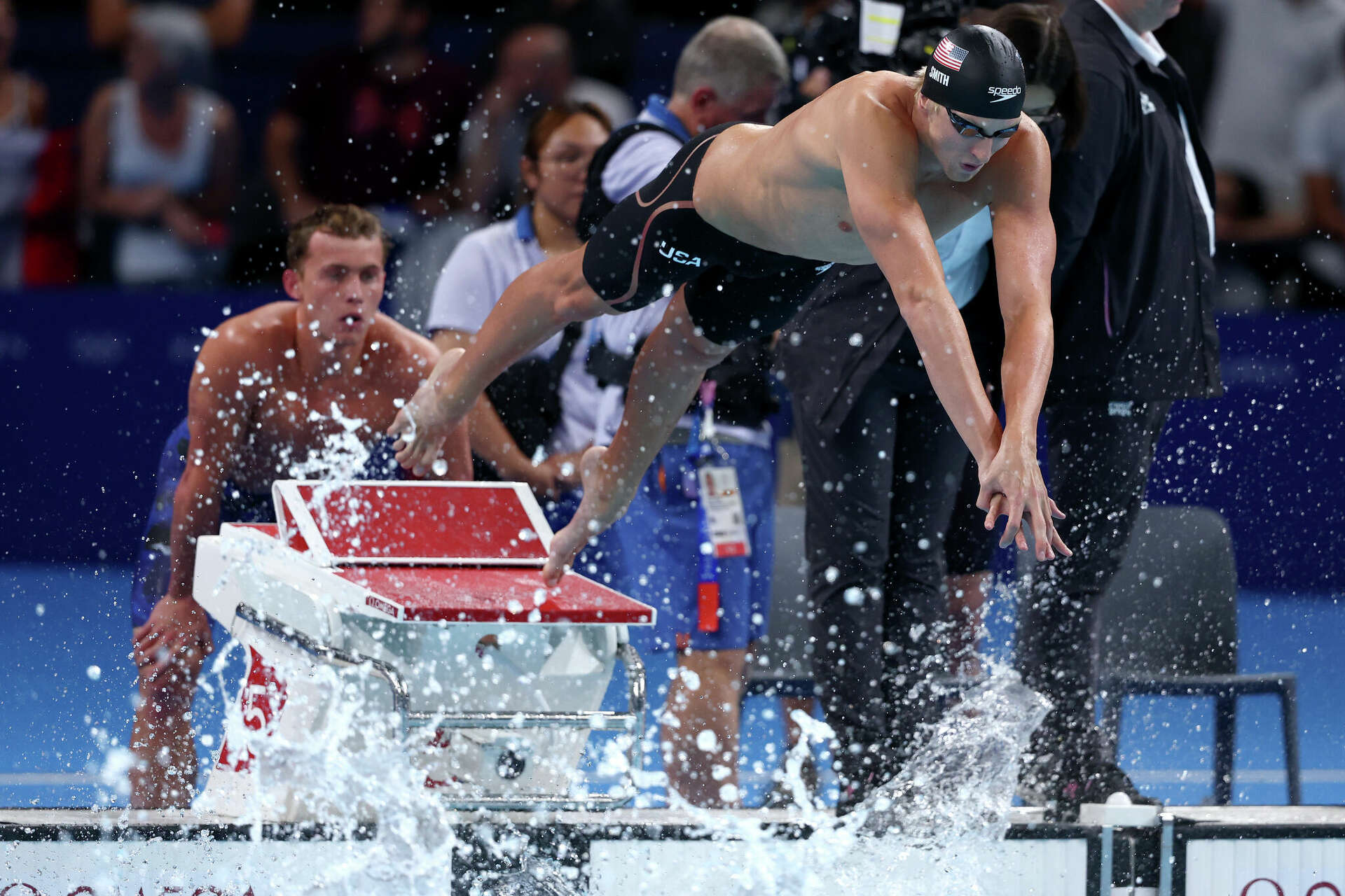 CT swimmer Kieran Smith earns silver medal in 4x200 freestyle relay