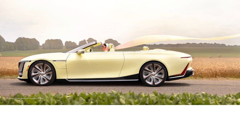 WOW! Check out the Cadillac SOLLEI Concept Convertible