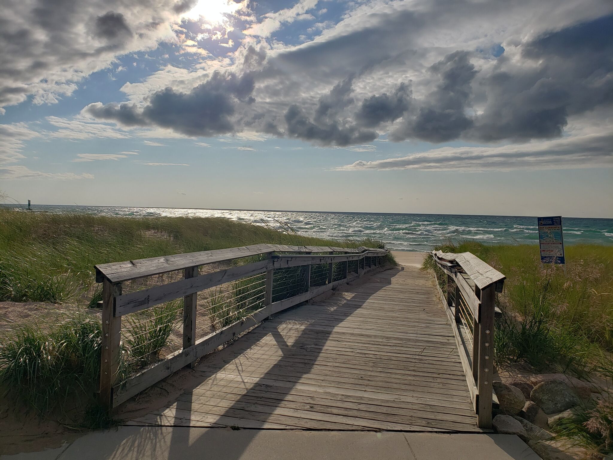 Lake Michigan shore temperatures equalize after 12-degree drop