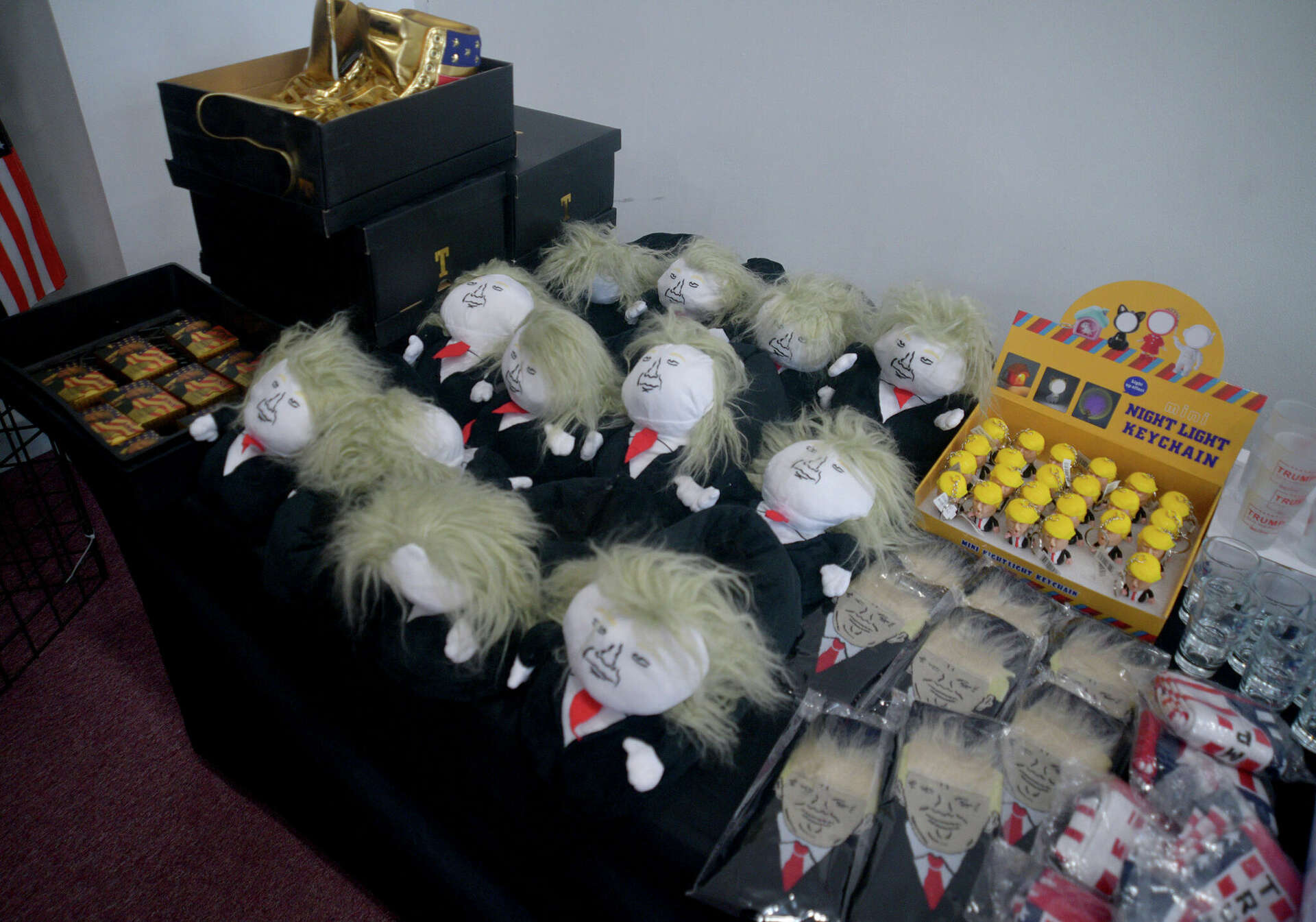 Trump paraphernalia store opens on Route 83 in Vernon