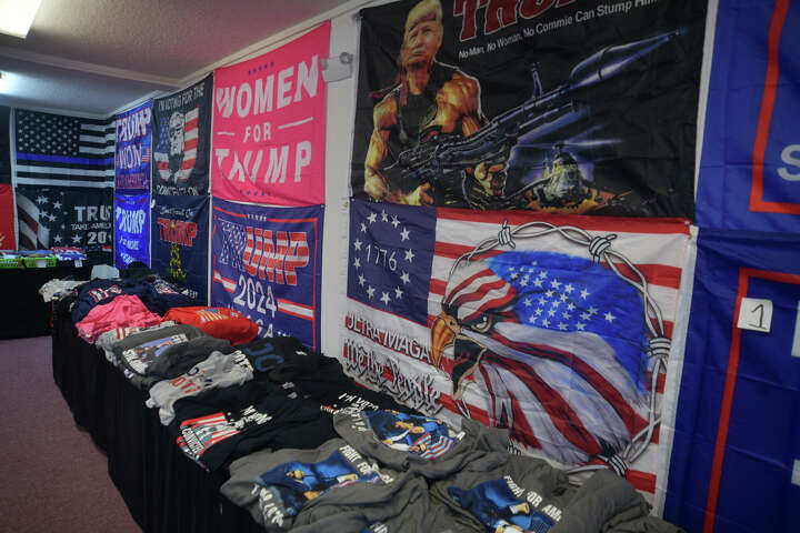 Trump paraphernalia store opens on Route 83 in Vernon