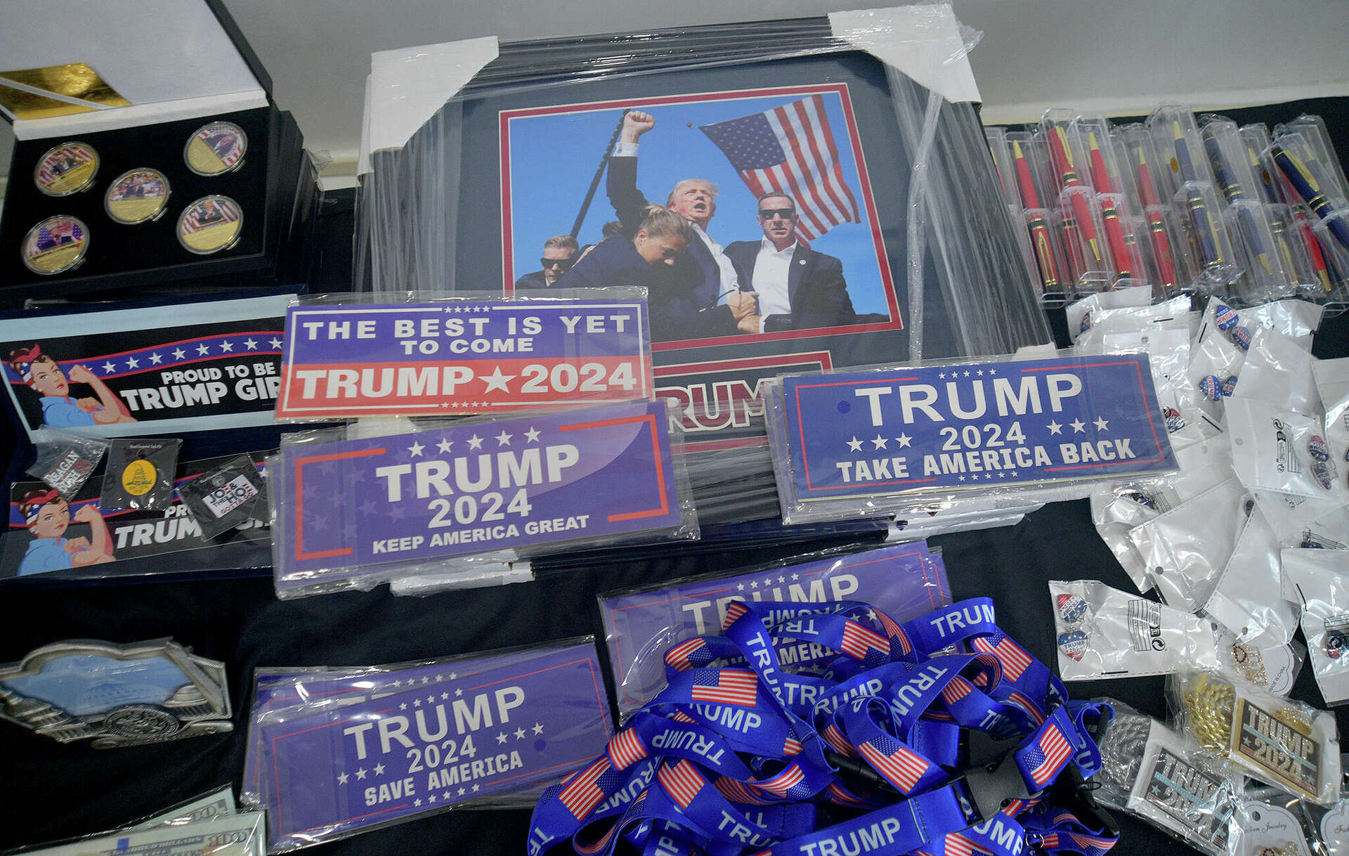 Vernon police investigating vandalism at Trump merchandise store