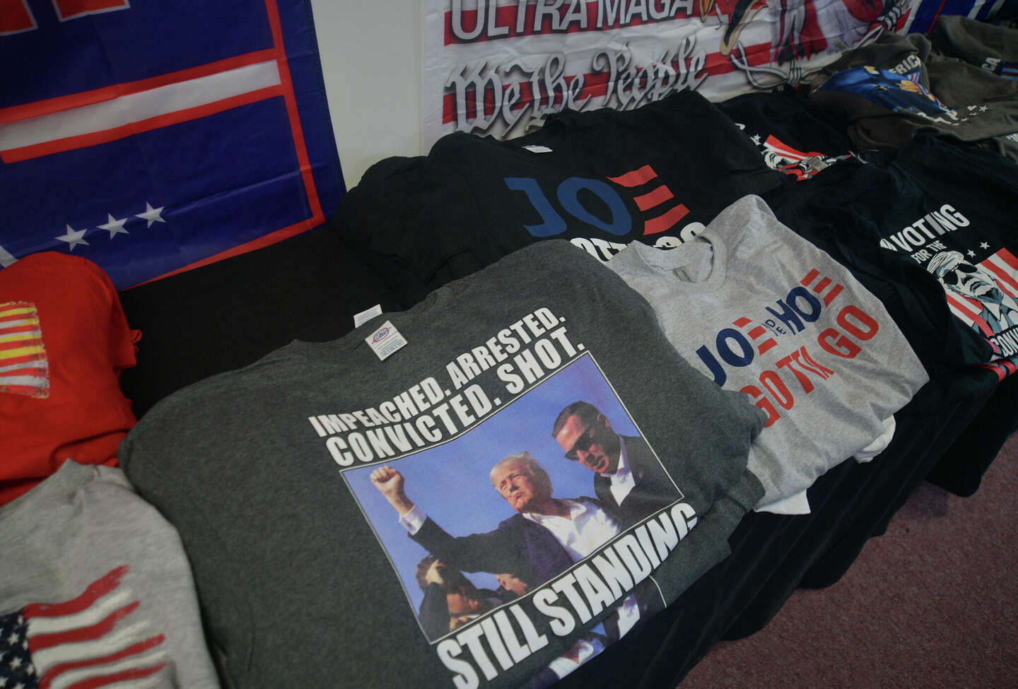 Trump paraphernalia store opens on Route 83 in Vernon
