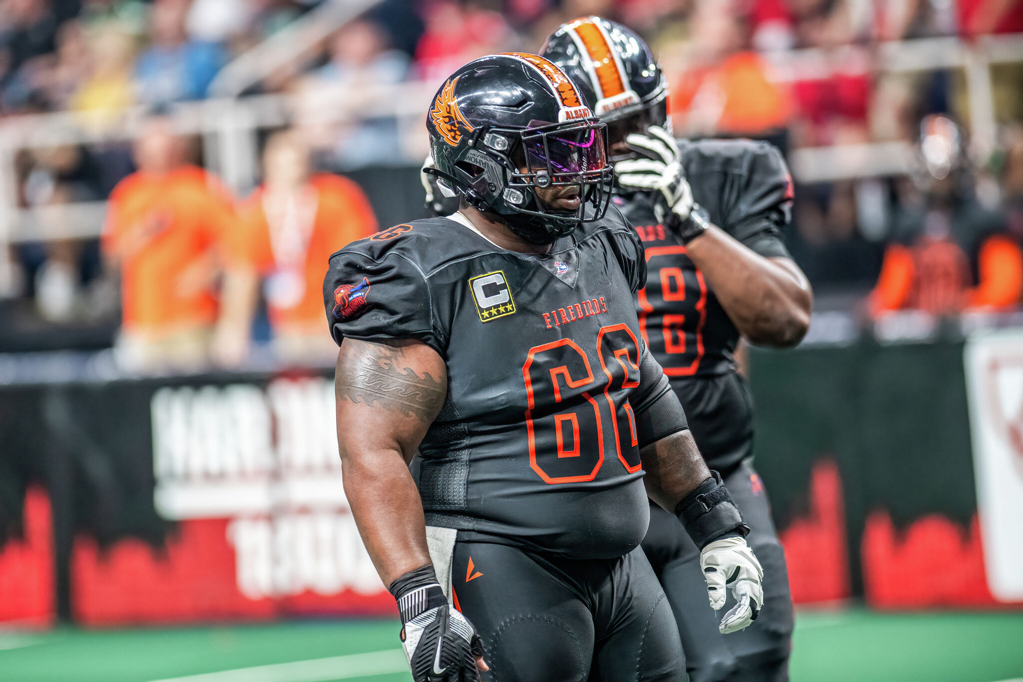 Albany Firebirds lineman Shawn Lockett retiring