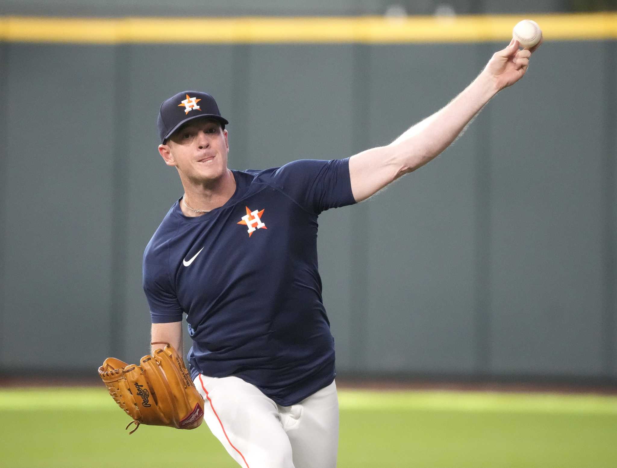 Houston Astros: Reliever Caleb Ferguson a happy newcomer