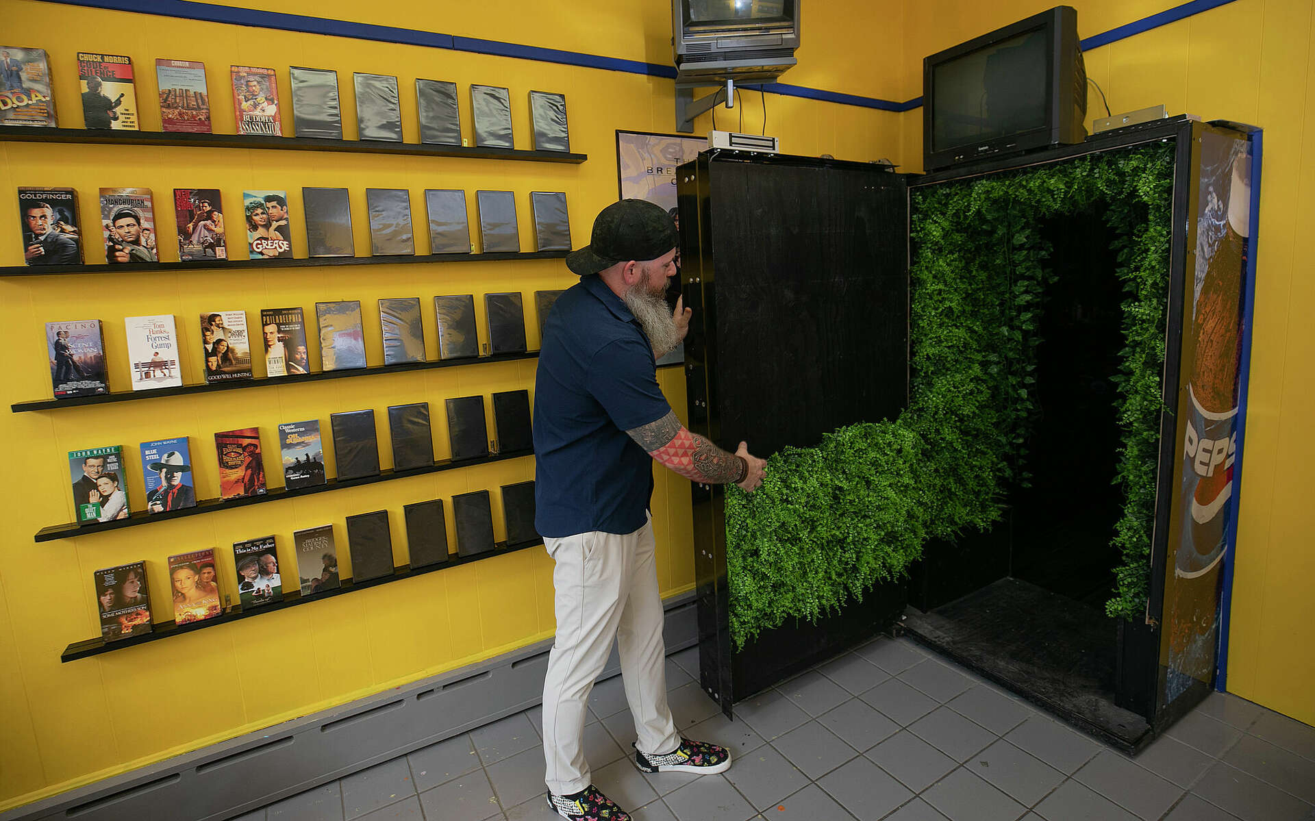 Wallingford's Gilded Curtain: A speakeasy disguised as a VHS shop