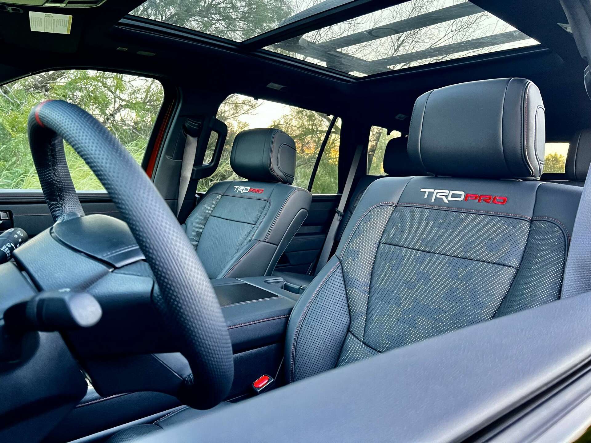 Toyota Sequoia TRD Pro SUV stands tall