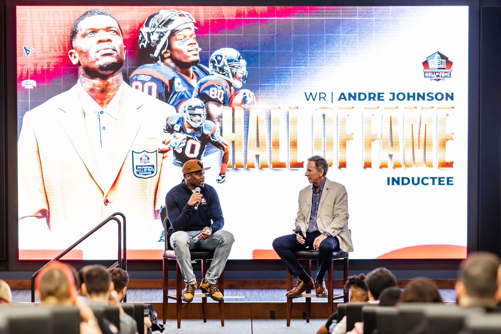 Andre Johnson: Texans' Marc Vandermeer on calling Hall of Fame career