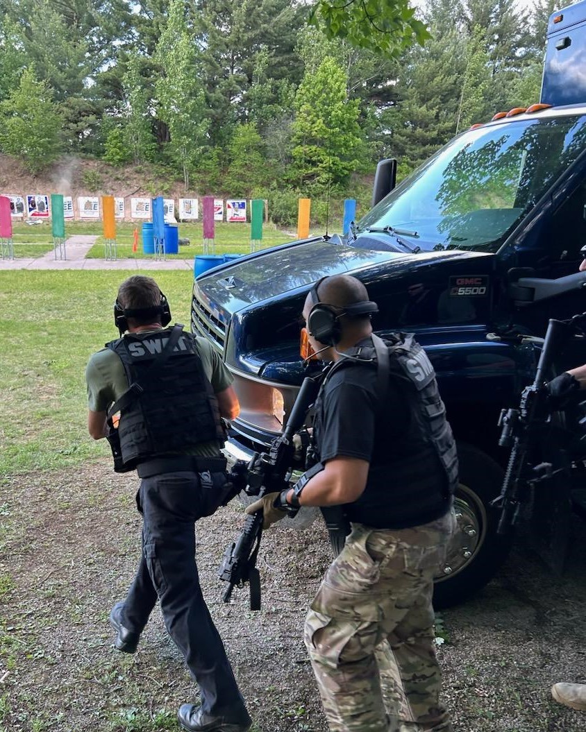 SWAT team walks into dangerous situations