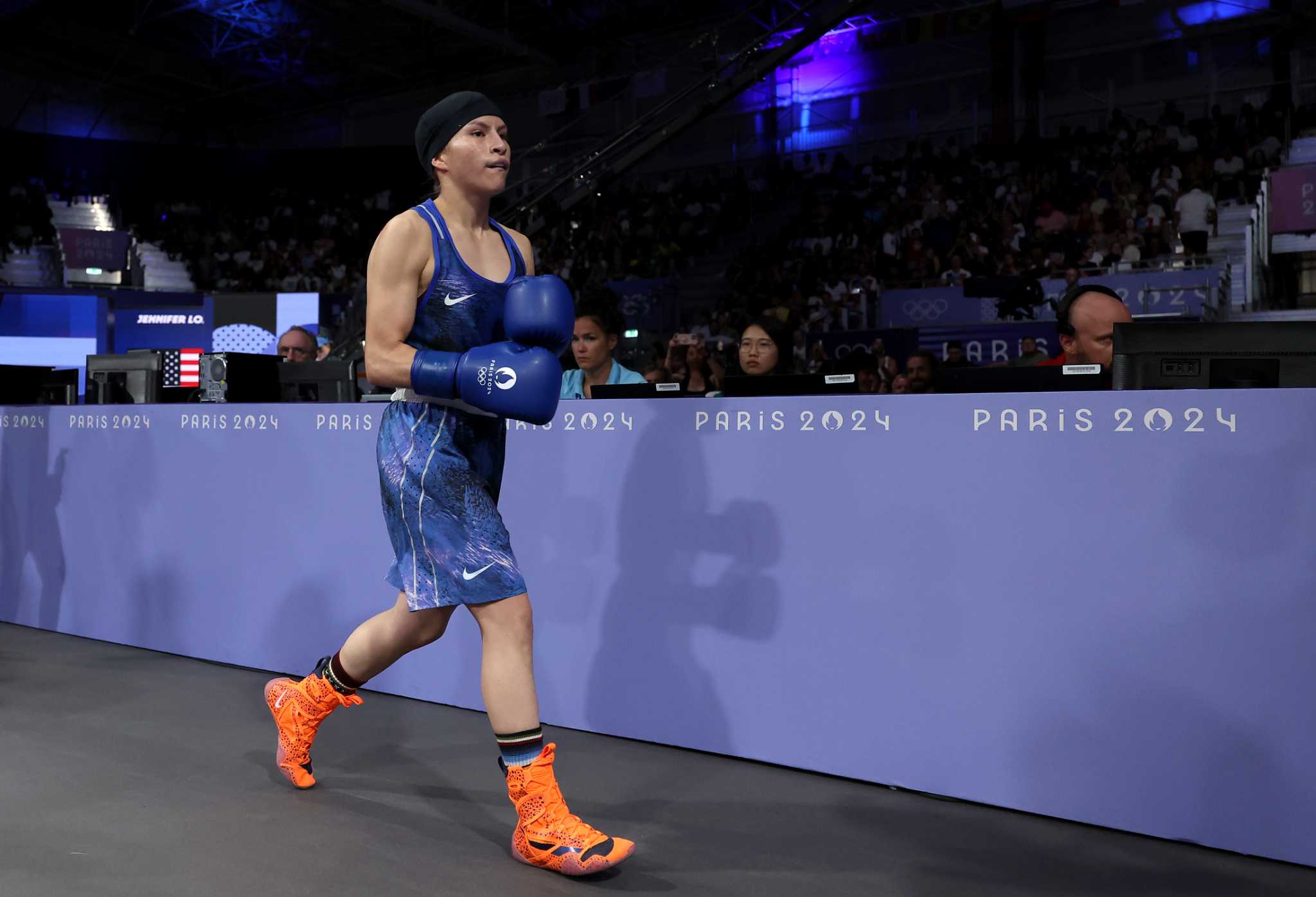 Through tears in Paris, Jennifer Lozano makes Laredo proud