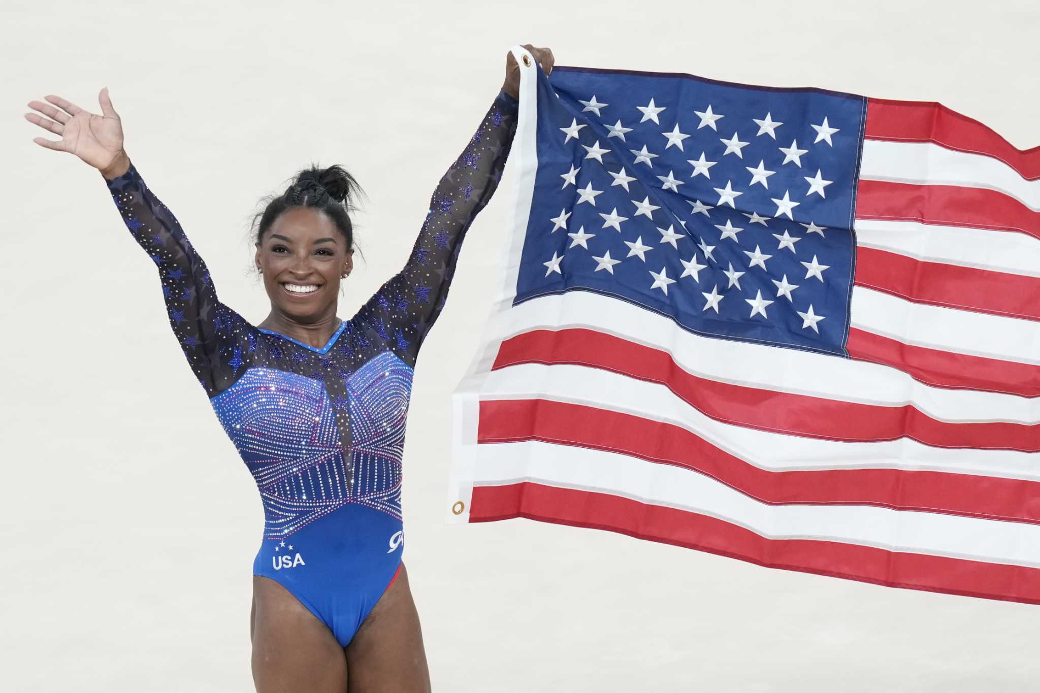 Simone Biles shows why she is best gymnast of all time