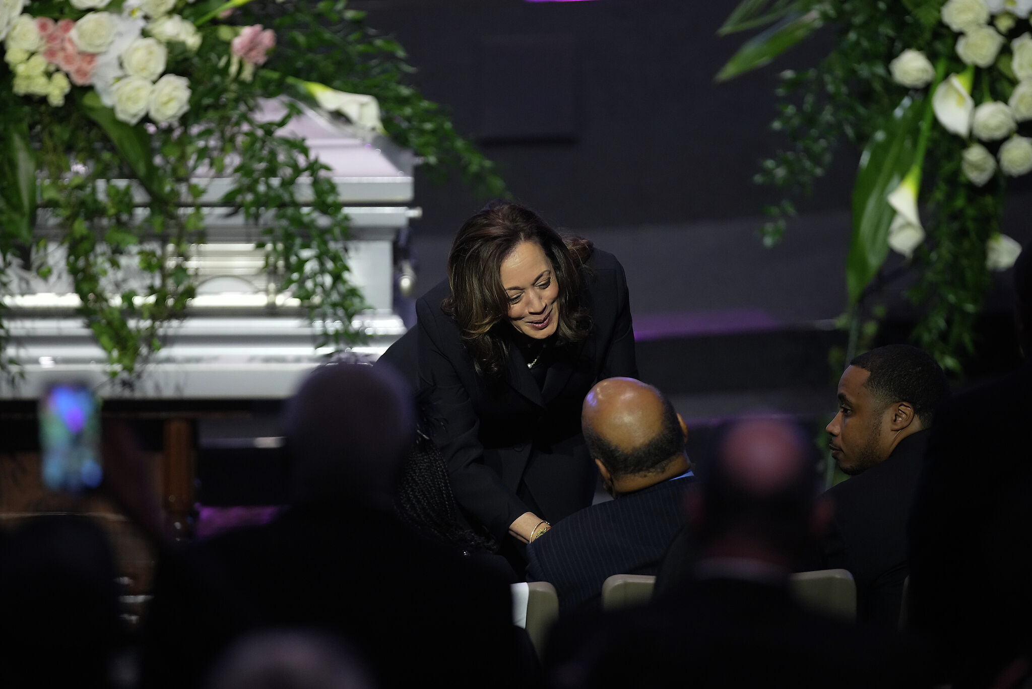 Kamala Harris eulogized Sheila Jackson Lee at Thursday funeral