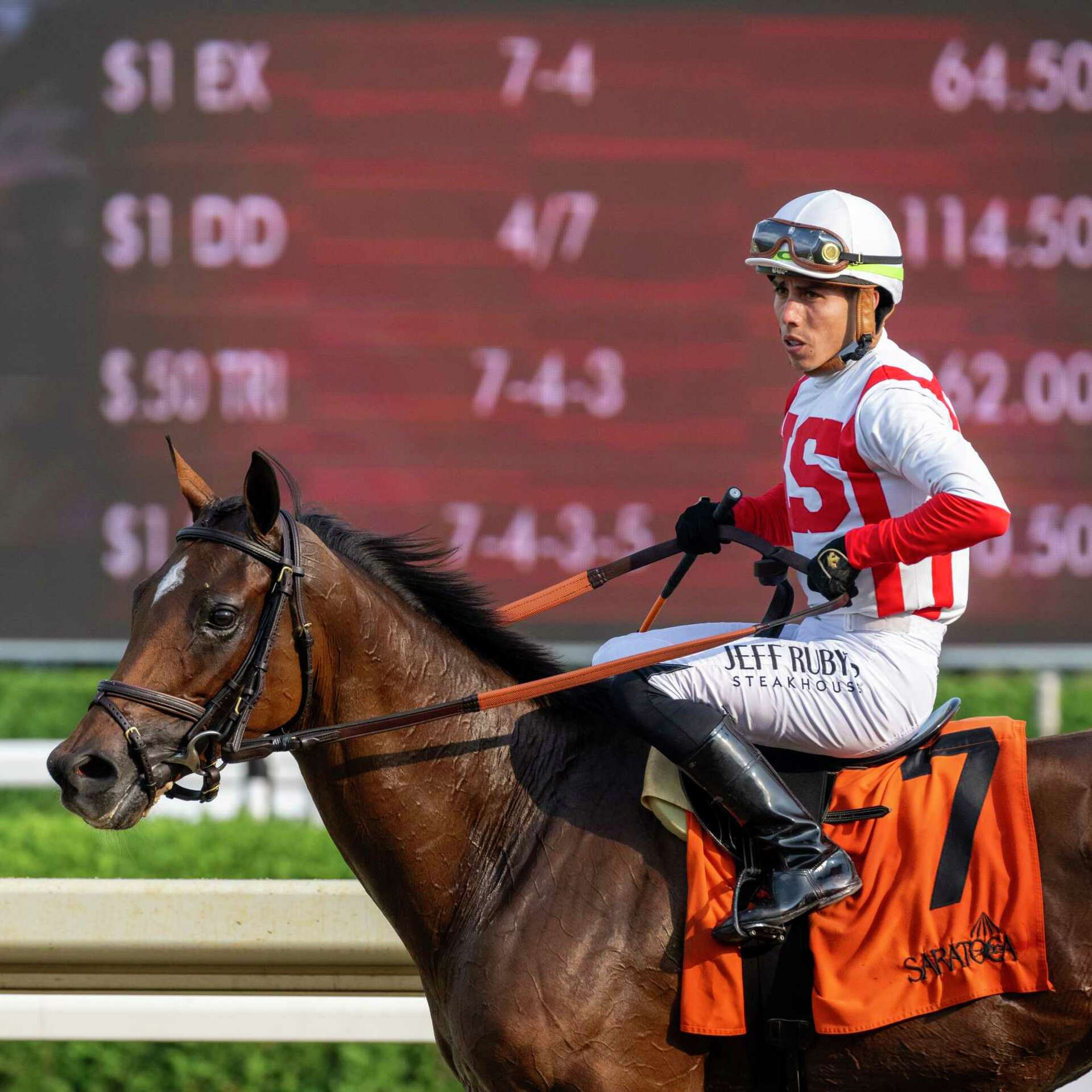 Irad Ortiz gets three-day suspension as he remains in jockey lead