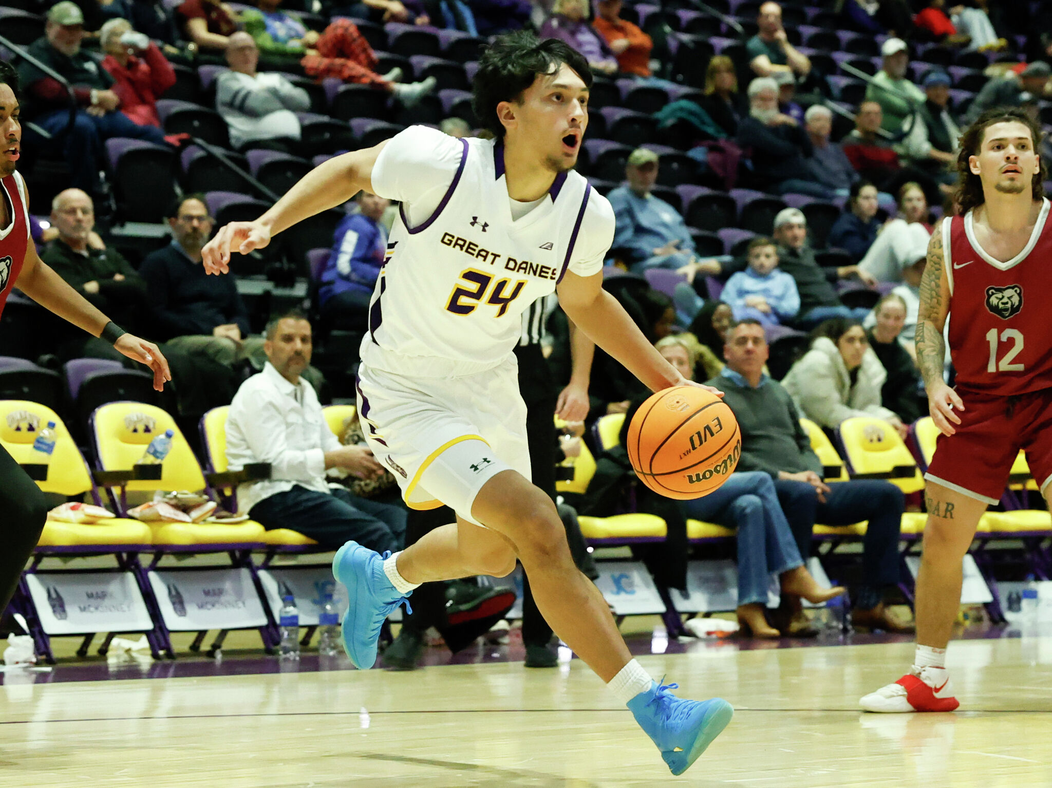 Zane Adnan wants to grow into role for UAlbany men's basketball