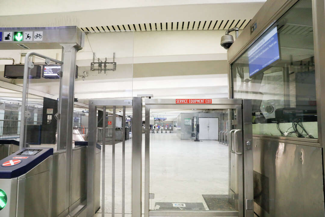 BART’s new reinforced fare gates being installed at popular SF station