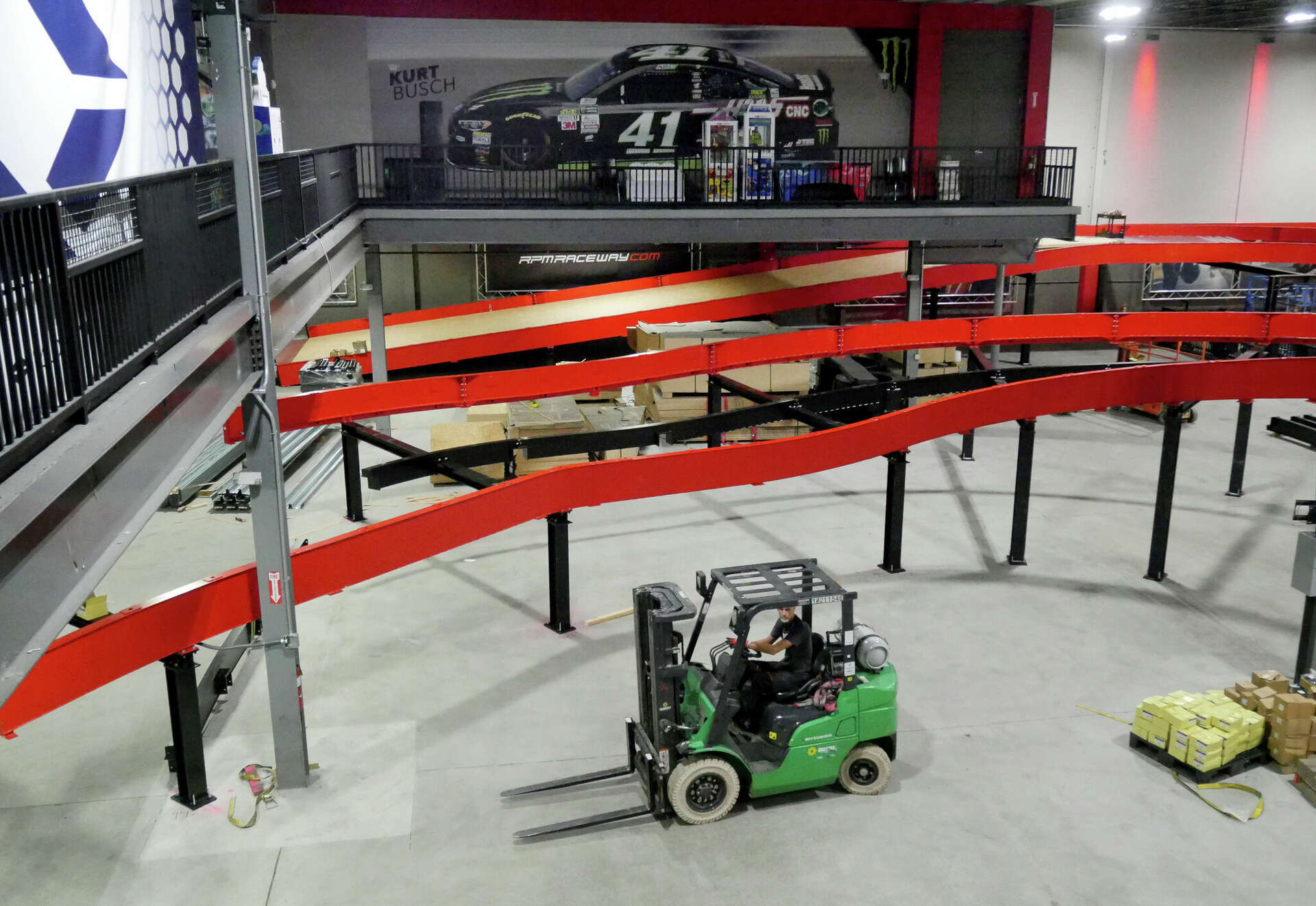 Stamford's RPM Raceway upgrading to 3-story 'roller coaster' track