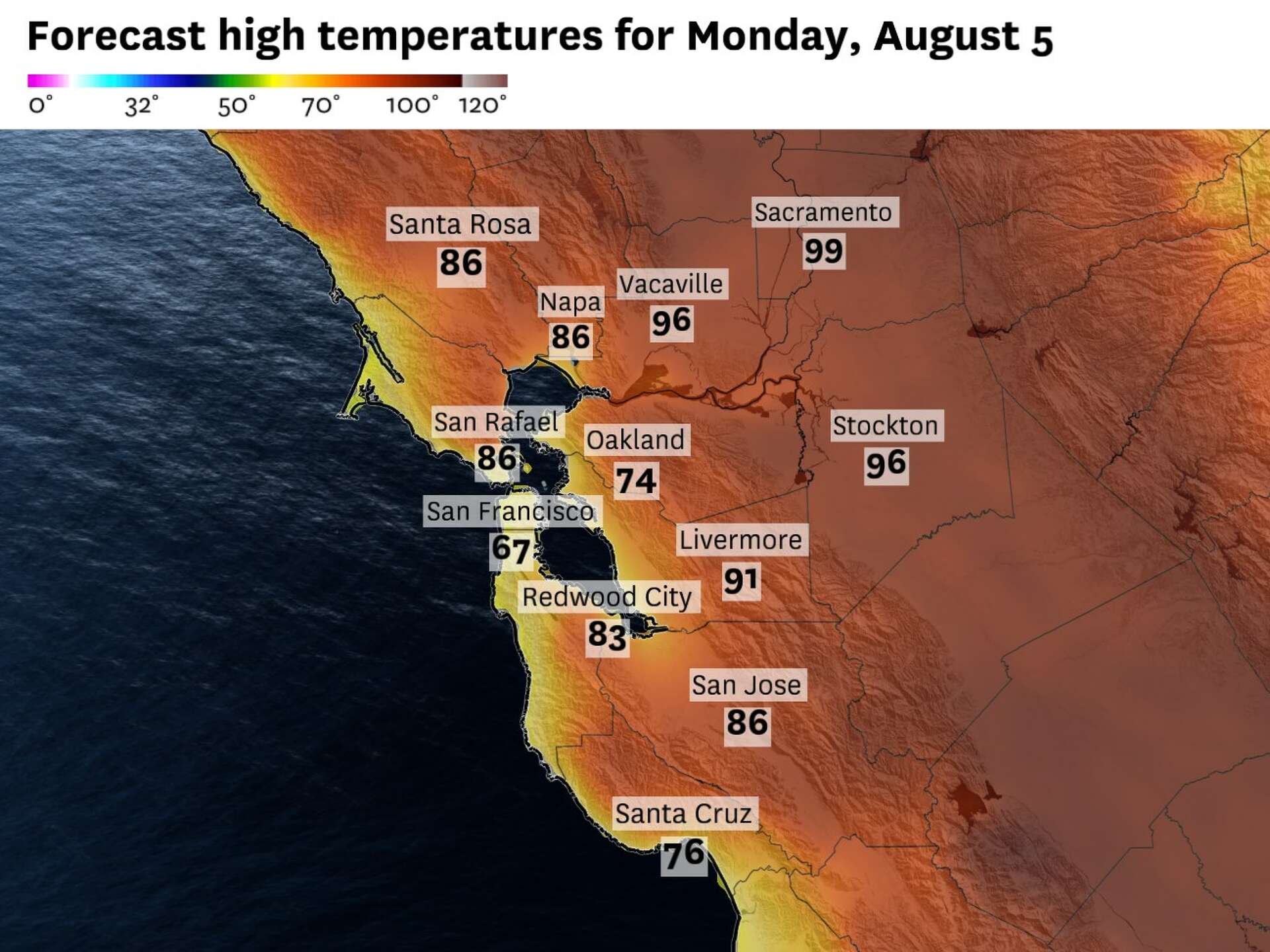 Hot California weather to continue before temperatures cool down