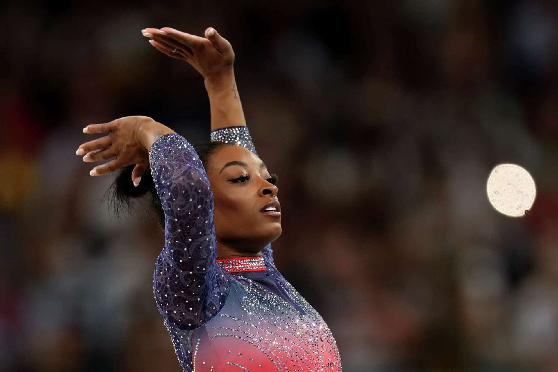 Paris Olympics: Simone Biles wins floor silver medal in finale