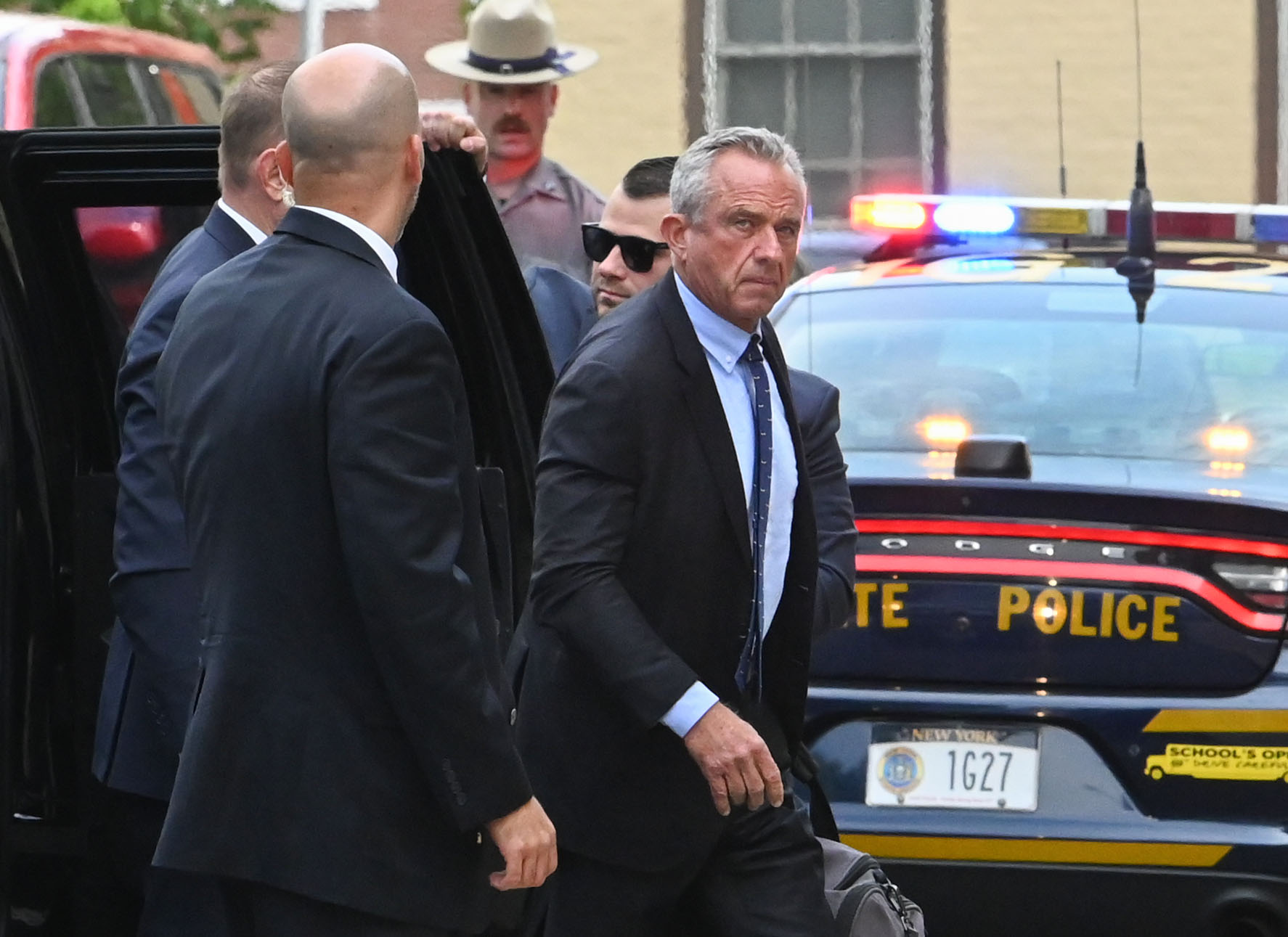 RFK Jr. in Albany for hearing in case challenging his NY petitions