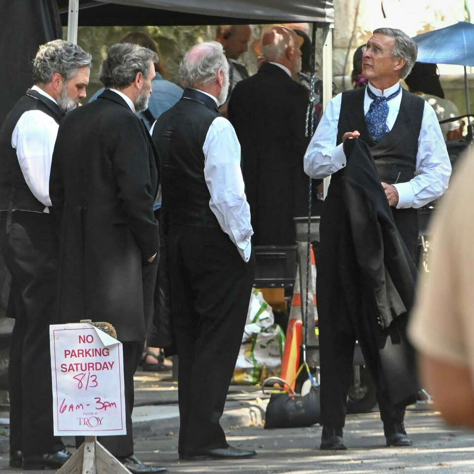Photos: Filming in Troy for HBO's 'The Gilded Age' begins