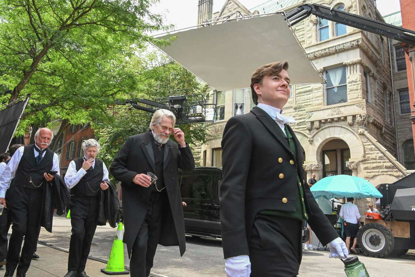 Photos: Filming in Troy for HBO's 'The Gilded Age' begins