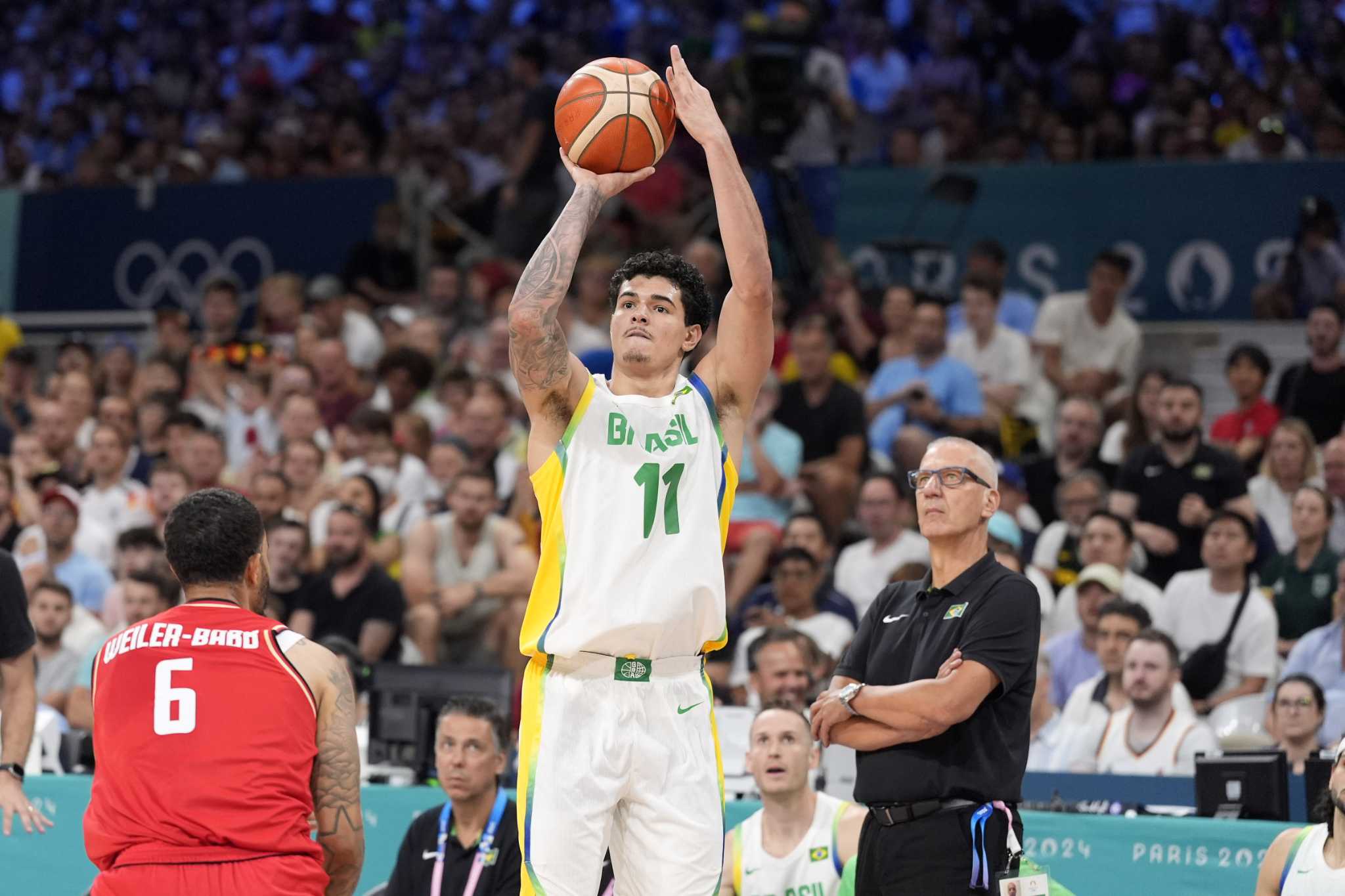 Warriors’ Gui Santos eyes Olympic matchup with Steph Curry, Team USA